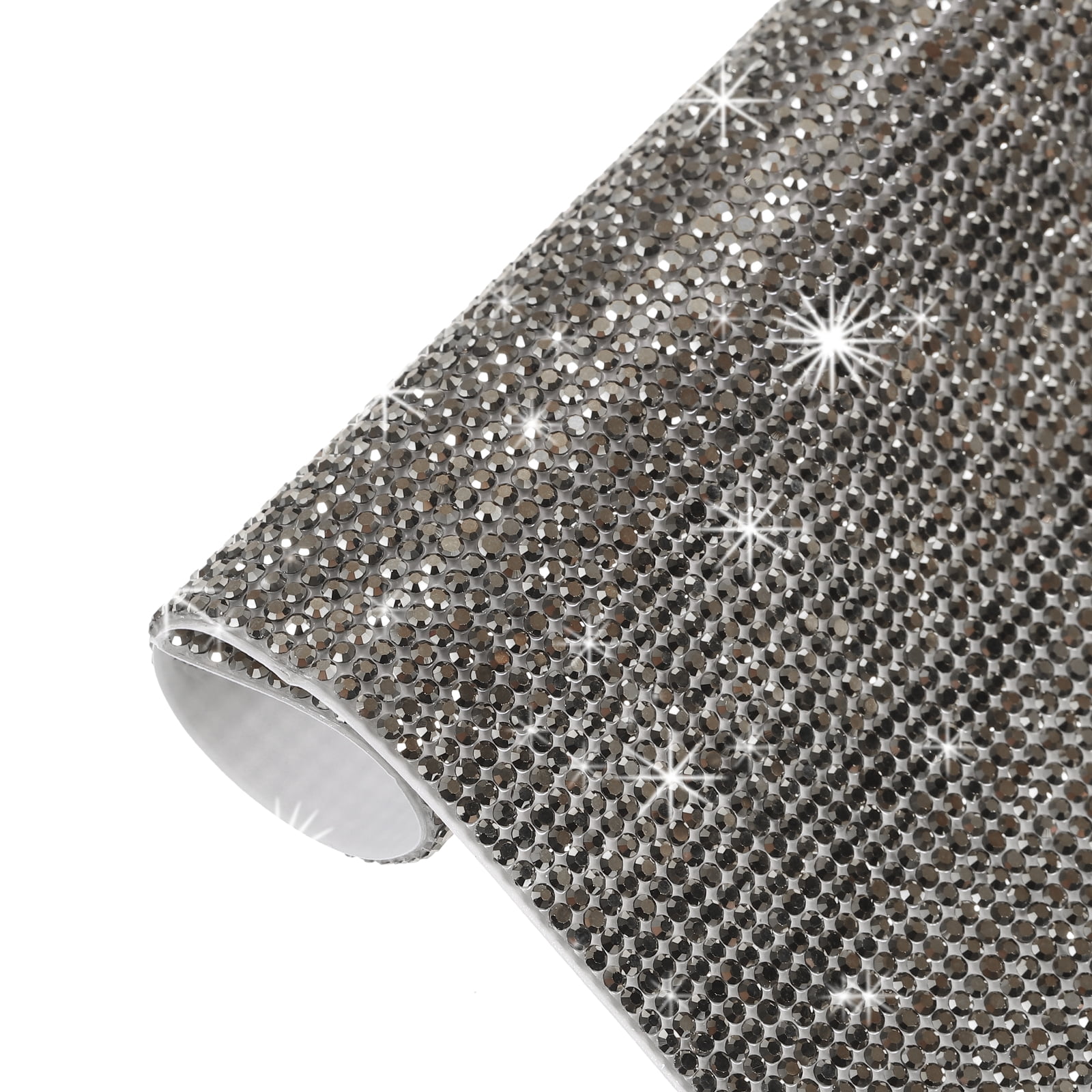 Uxcell Bling Rhinestone Sheet Self Adhesive Sticker 4.72 x 7.87Inch DIY ...