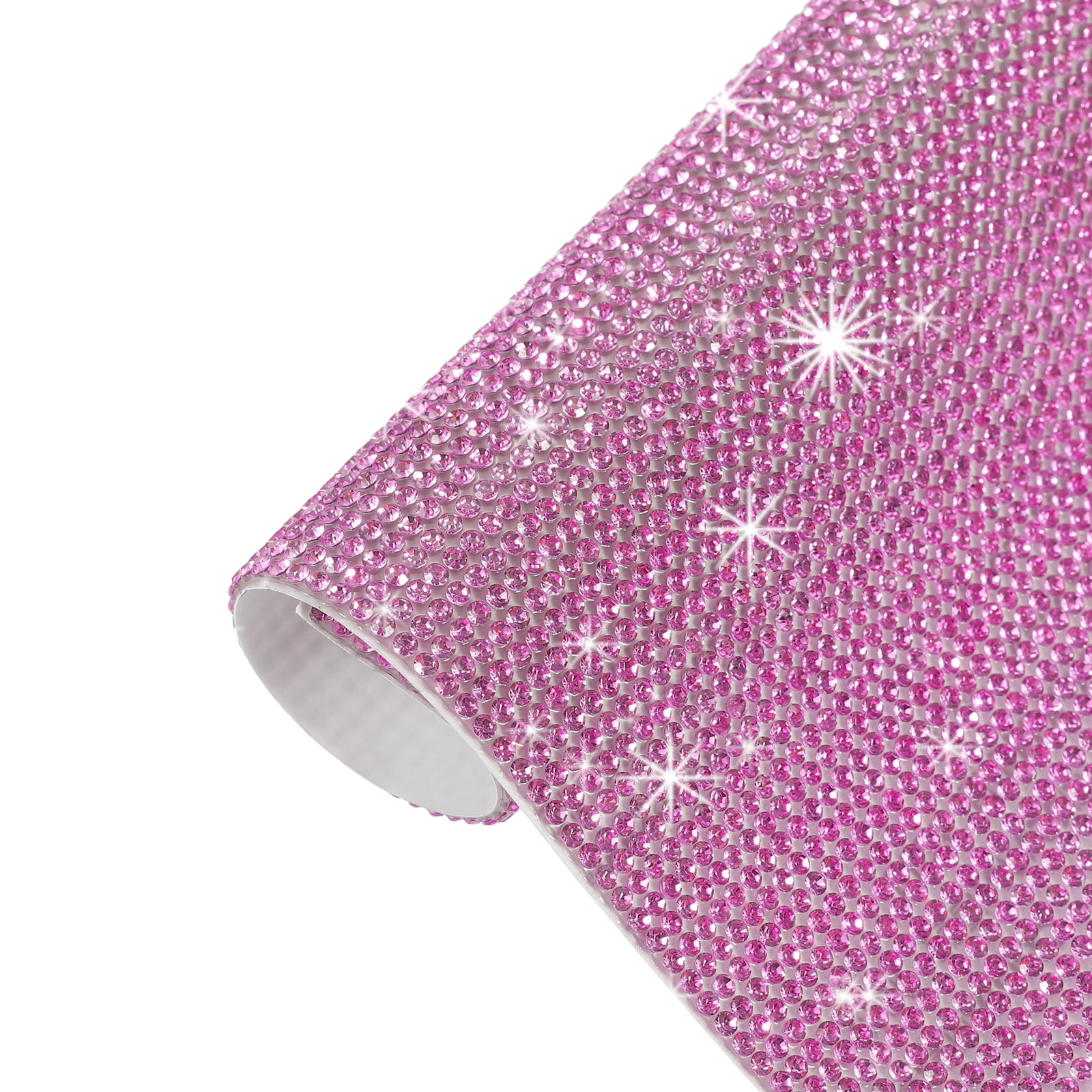 Uxcell Bling Rhinestone Sheet Self Adhesive Sticker 4.72 x 7.87Inch DIY ...
