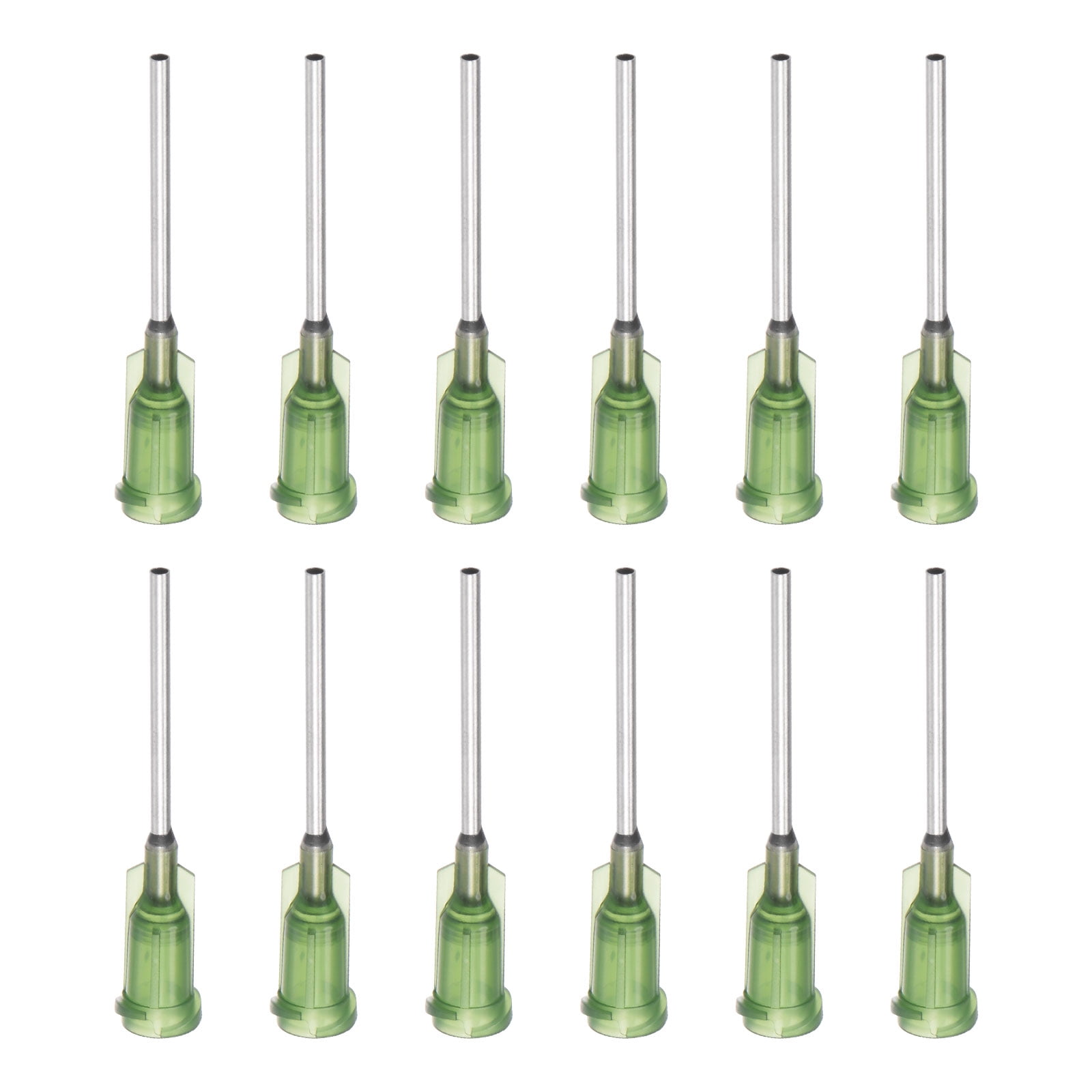 Uxcell Blunt Tip Dispensing Needle for Liquid Glue Gun, 14G 1", 20 Pack (Olive) - Walmart.com