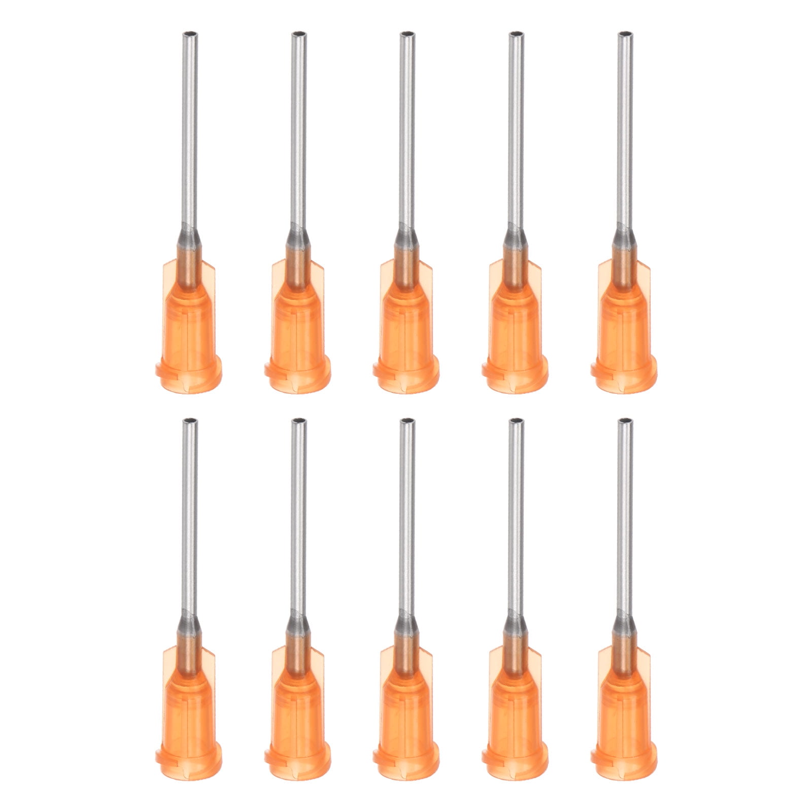 Uxcell Blunt Tip Dispensing Needle for Liquid Glue Gun, 15G 1", 10 Pack ...