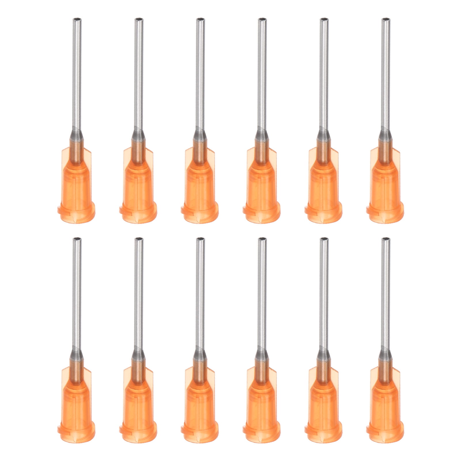 Uxcell Blunt Tip Dispensing Needle for Liquid Glue Gun, 15G 1", 20 Pack (Amber) - Walmart.com