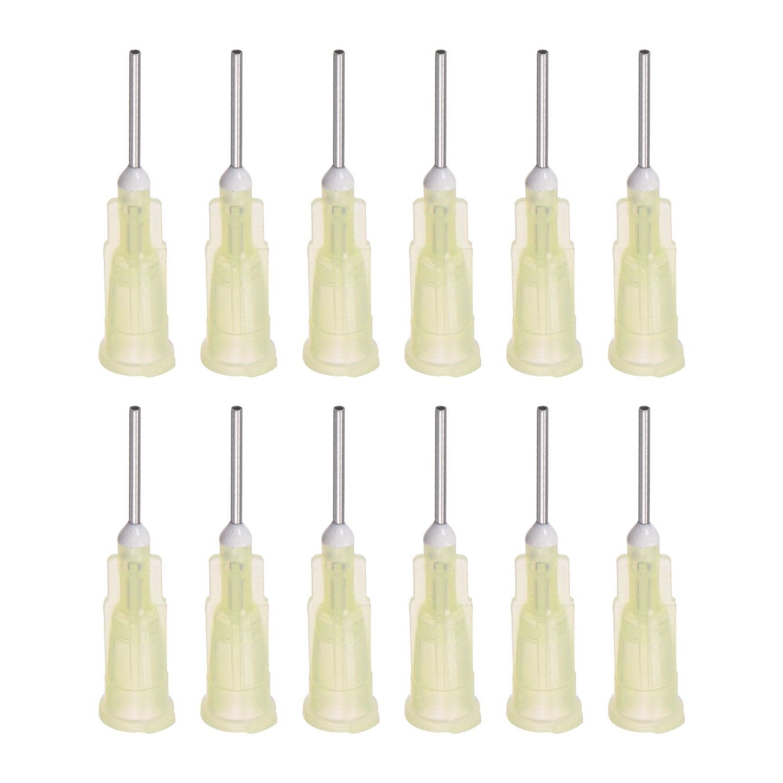 Uxcell Blunt Tip Dispensing Needle for Liquid Glue Gun, 19G 1/2", 20 ...