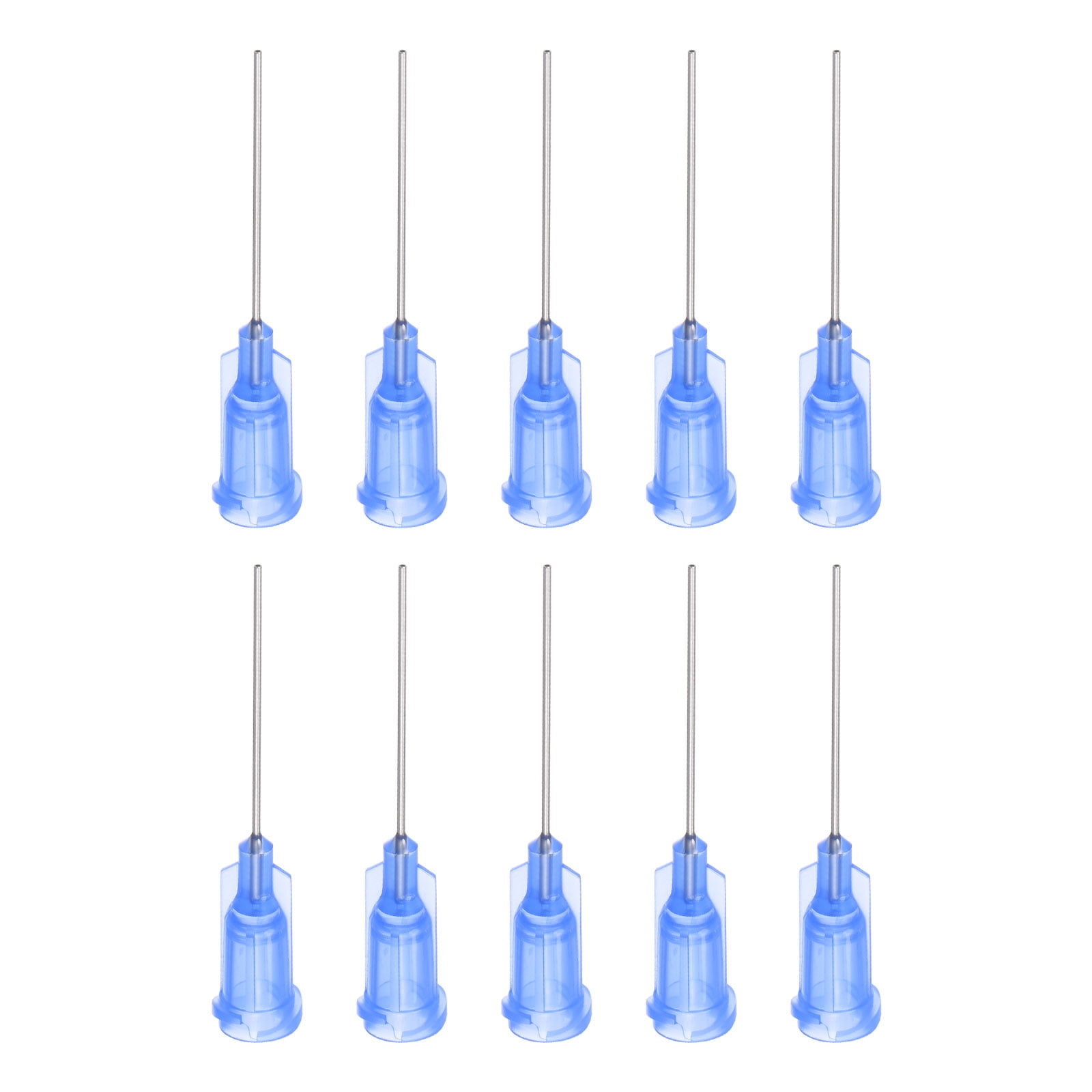 Uxcell Blunt Tip Dispensing Needle for Liquid Glue Gun, 22G 1", 10 Pack ...