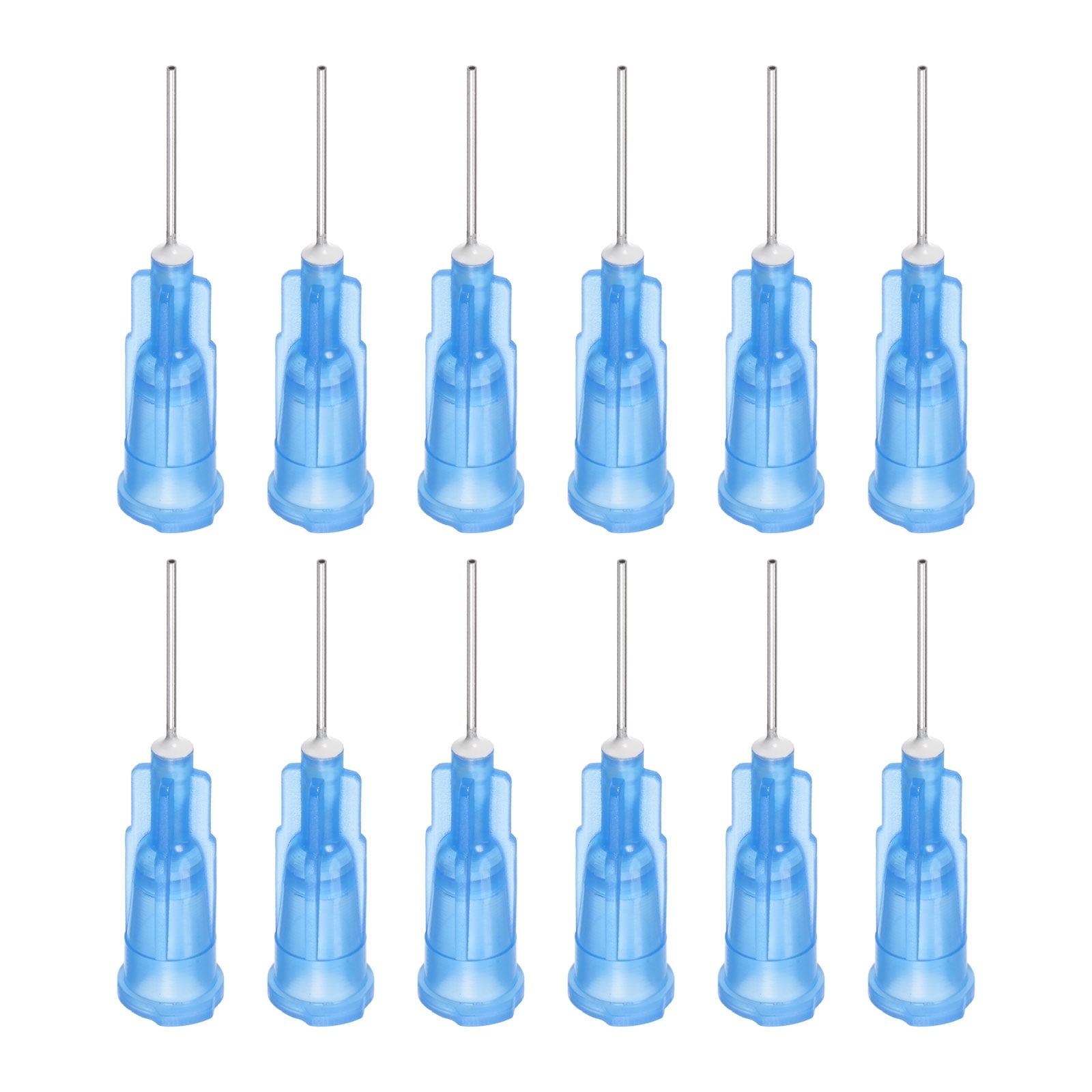 Uxcell Blunt Tip Dispensing Needle for Liquid Glue Gun, 23G 1/2", 20 Pack (Blue) - Walmart.com
