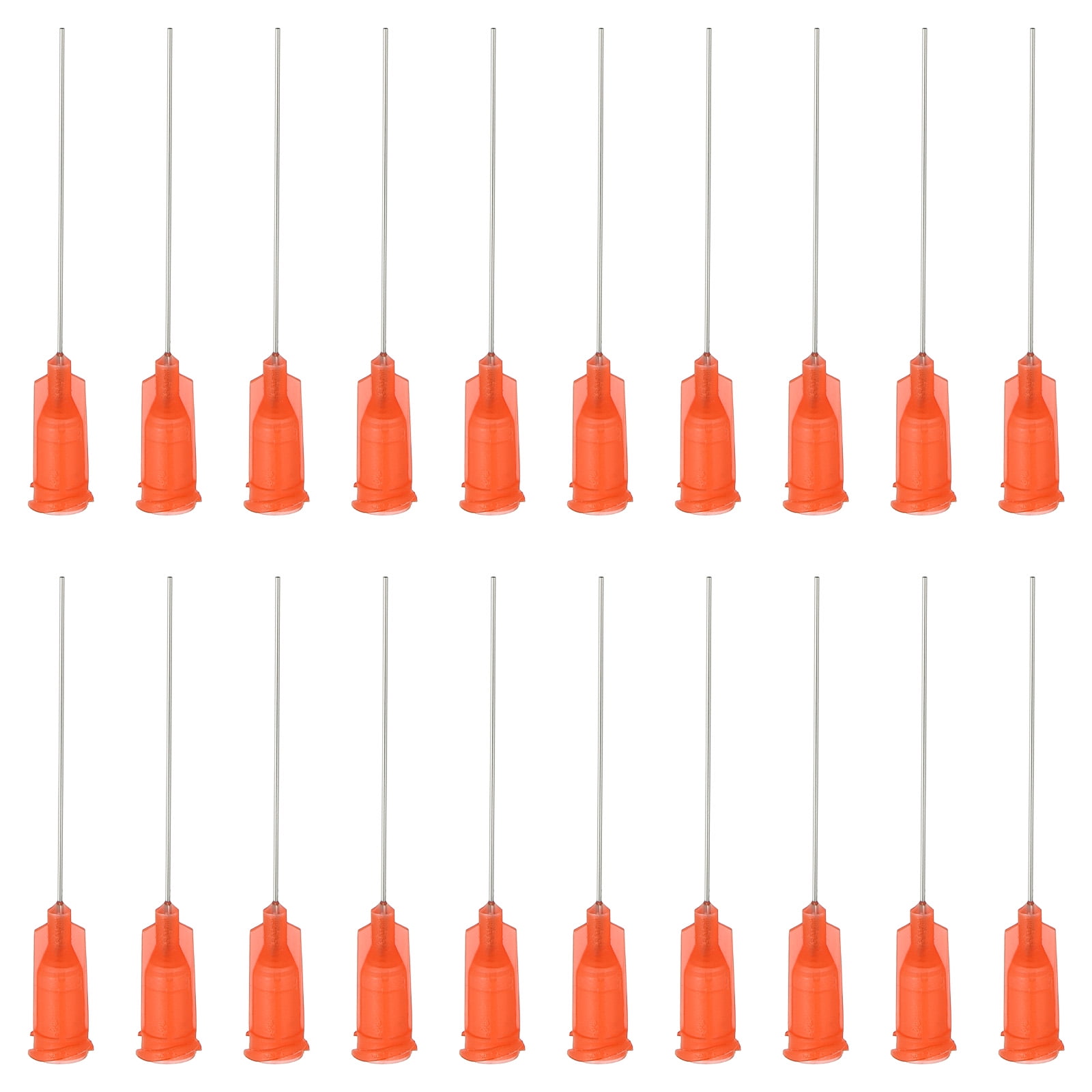 Uxcell Blunt Tip Dispensing Needles 1.5 Inch, 50 Pcs 19G Industrial ...