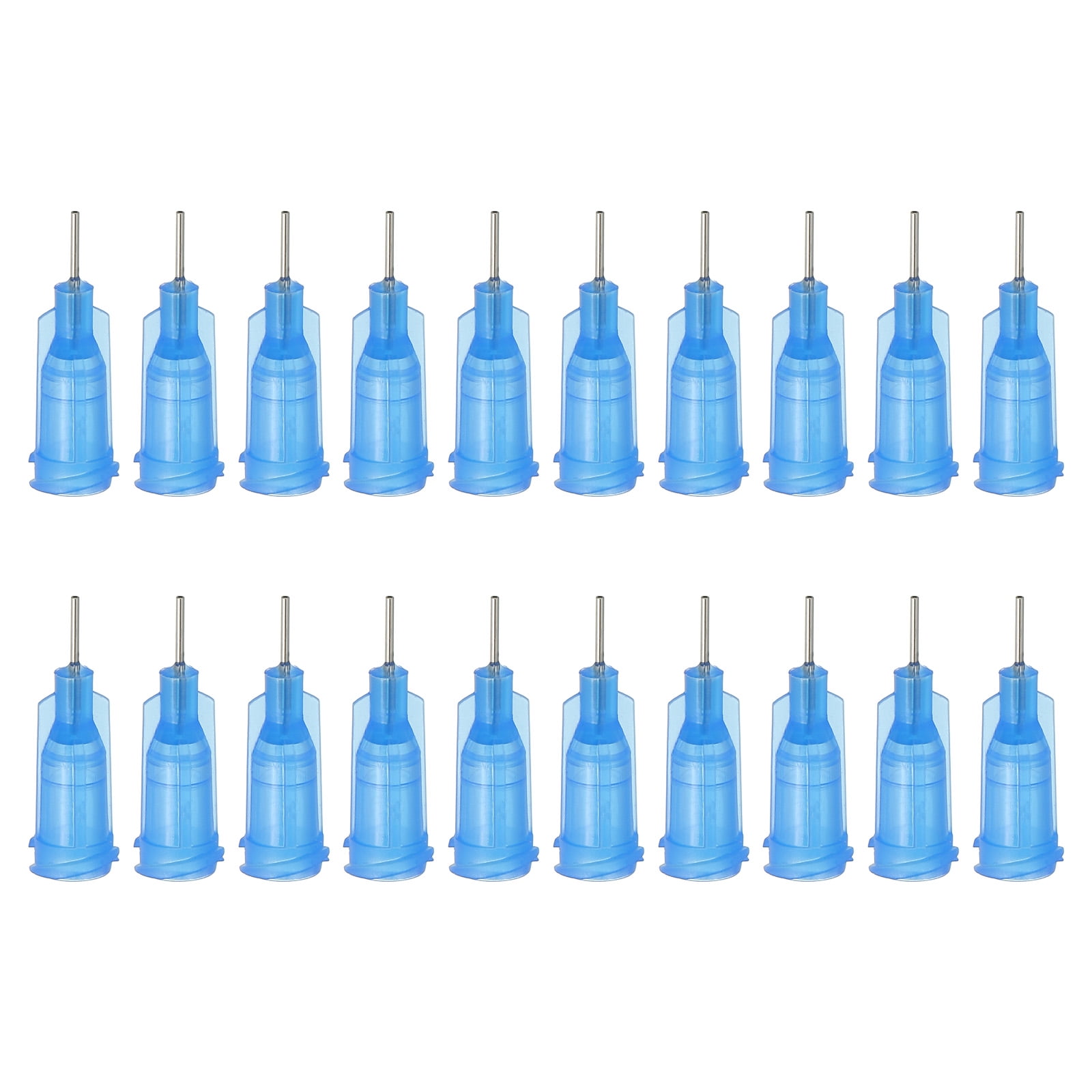 Uxcell Blunt Tip Dispensing Needles 22G, 20Pcs 1/4 inch Liquid ...