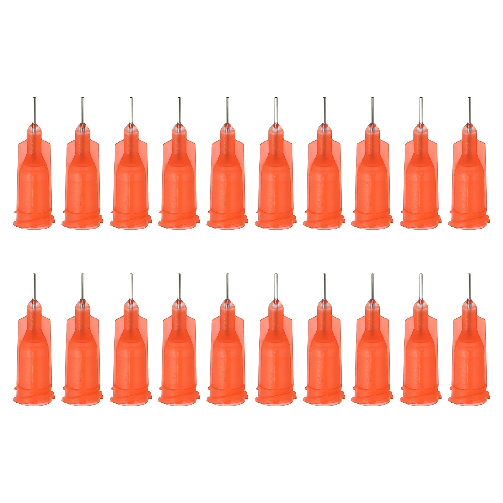 Uxcell Blunt Tip Dispensing Needles 24G, 20 Pcs 1/4 Inch Liquid ...