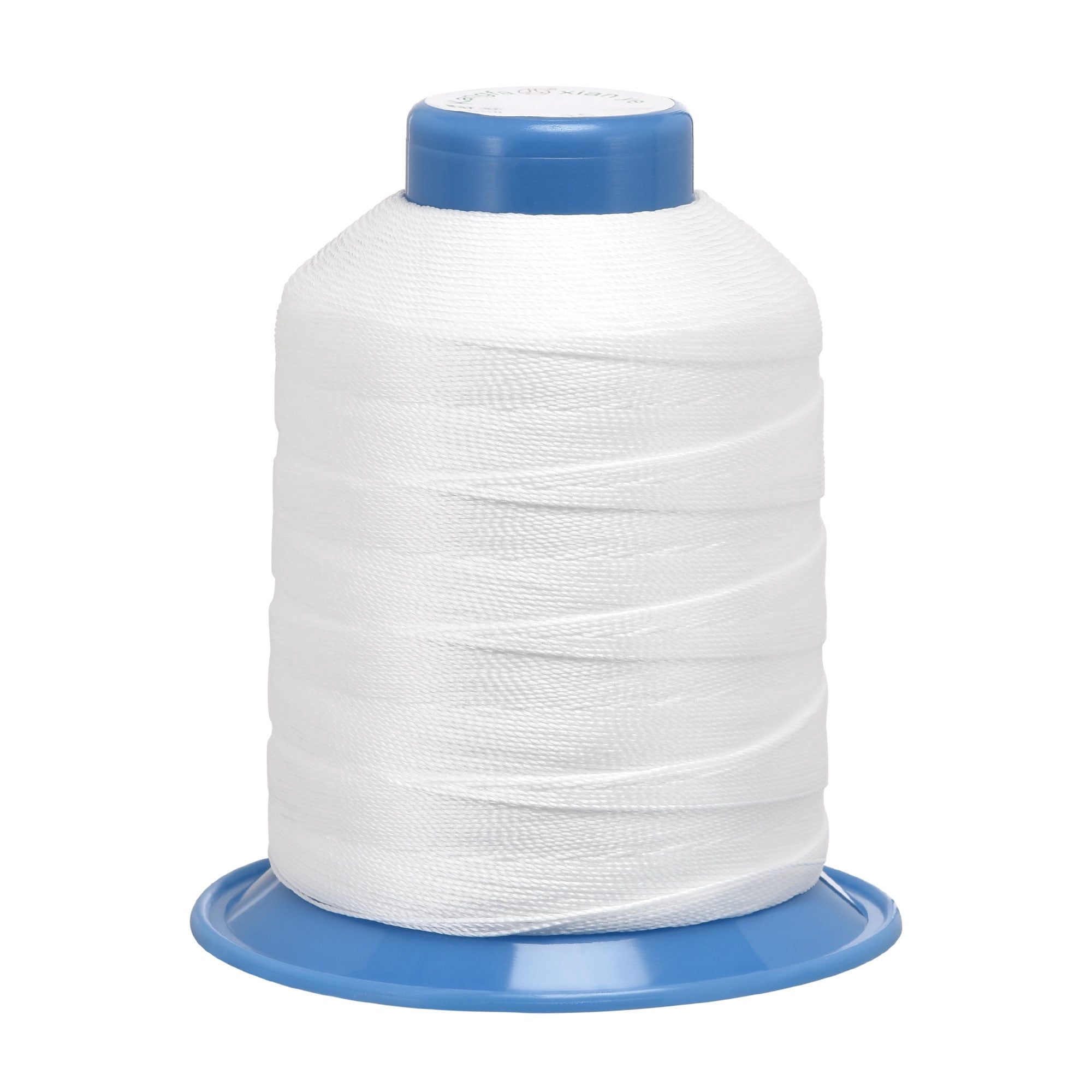 Uxcell Bonded Polyester Thread Extra-strong 710 Yards 420D/0.45mm Snow ...
