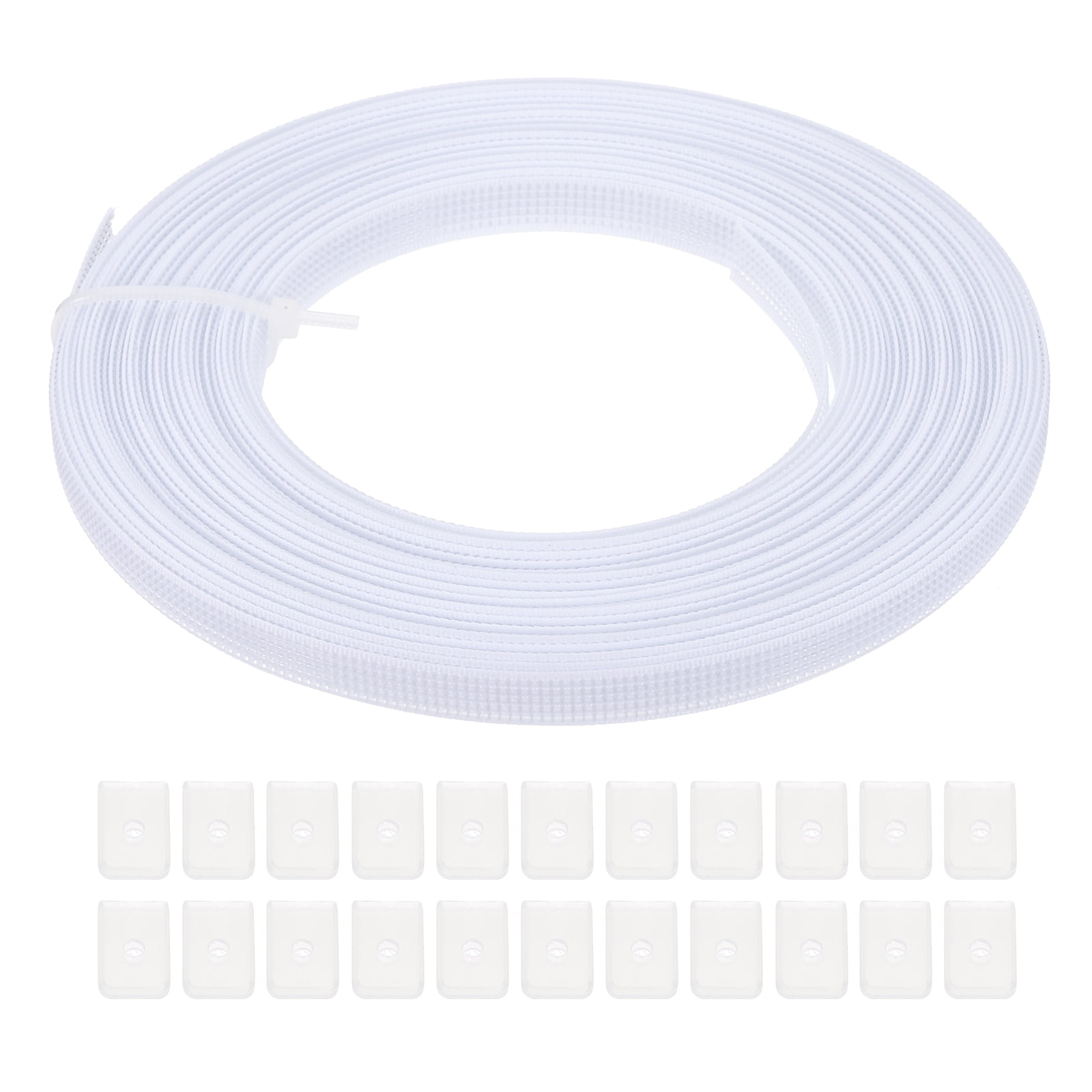 Uxcell Boning for Sewing, 10 Yard 8mm Wide Polyester Sew-Through Low ...