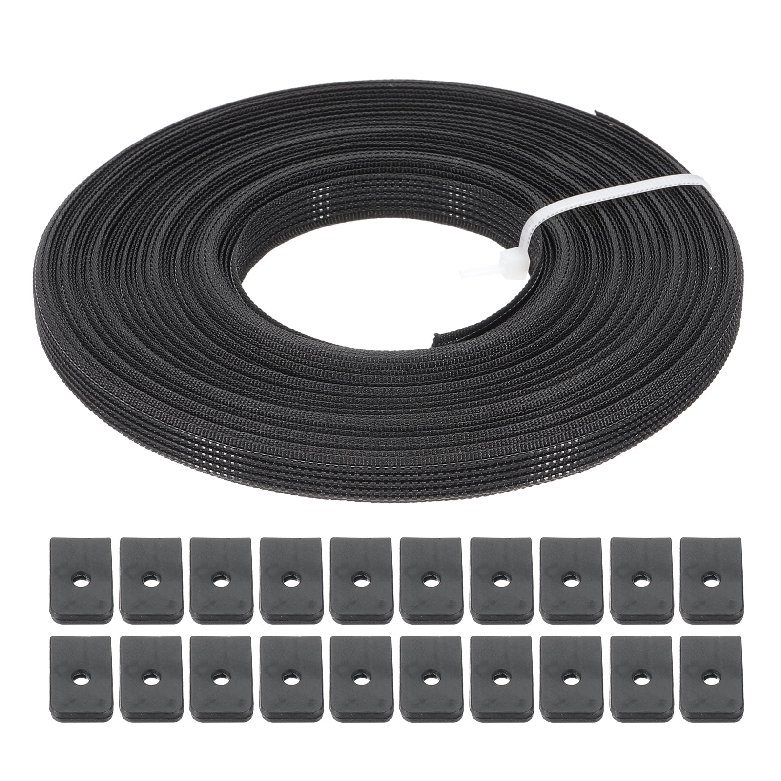 Uxcell Boning for Sewing, 15 Yard 8mm Wide Polyester Sew-Through Low ...
