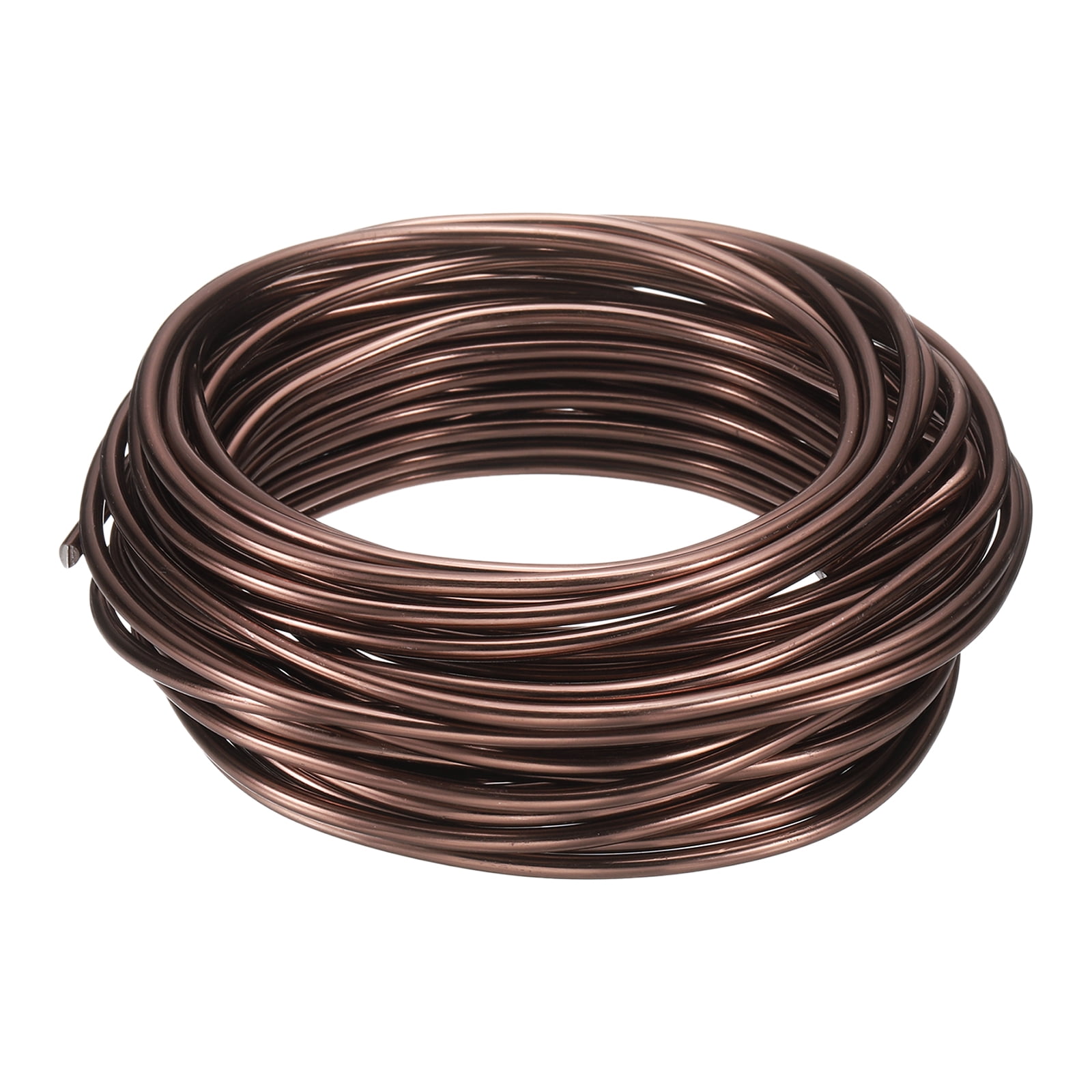 Uxcell Bonsai Wire Anodized Aluminum Training Wire 3mm 33ft Brown ...