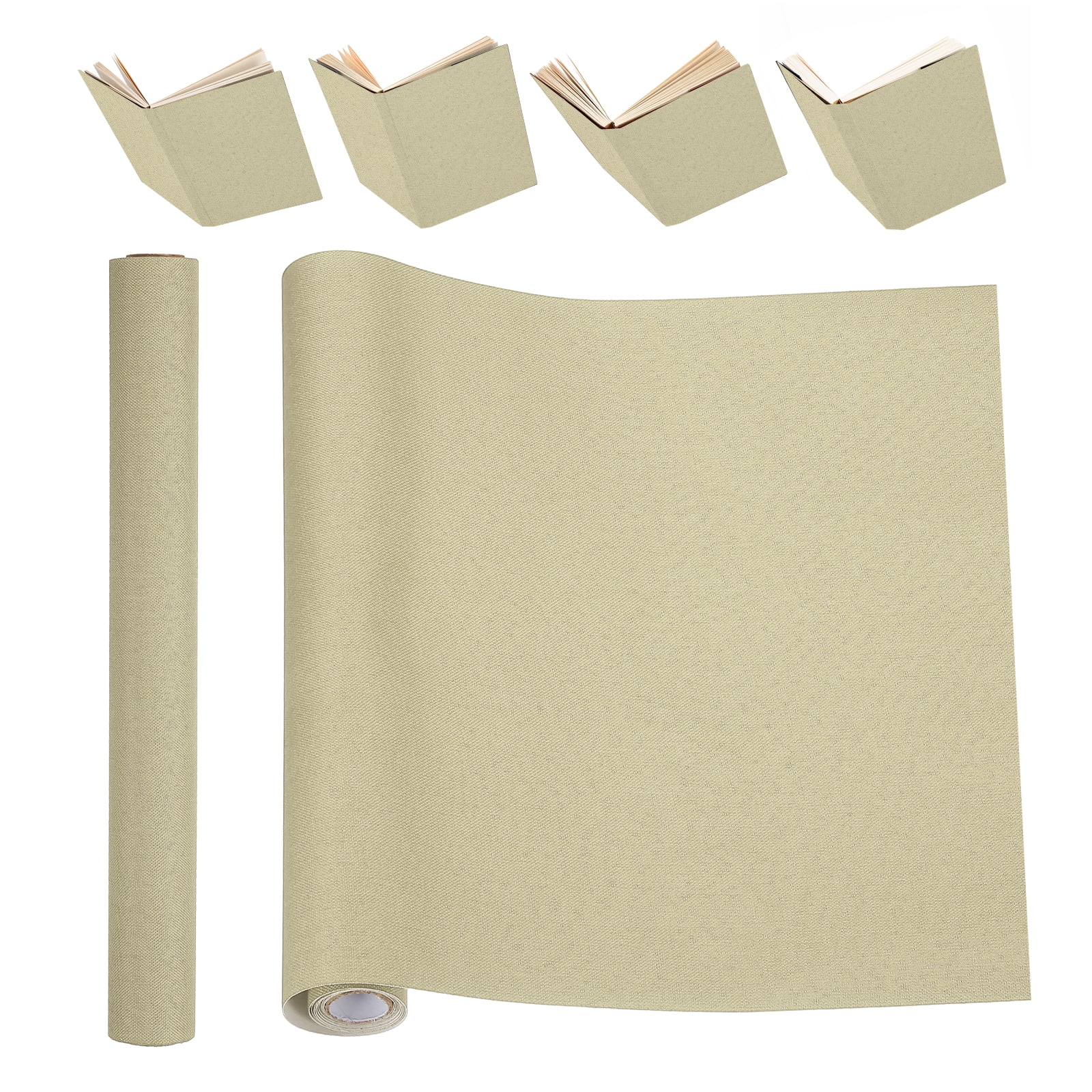Uxcell Book Binding Cloth, 51 x 11 Inches Book Cloth for Repairing and ...