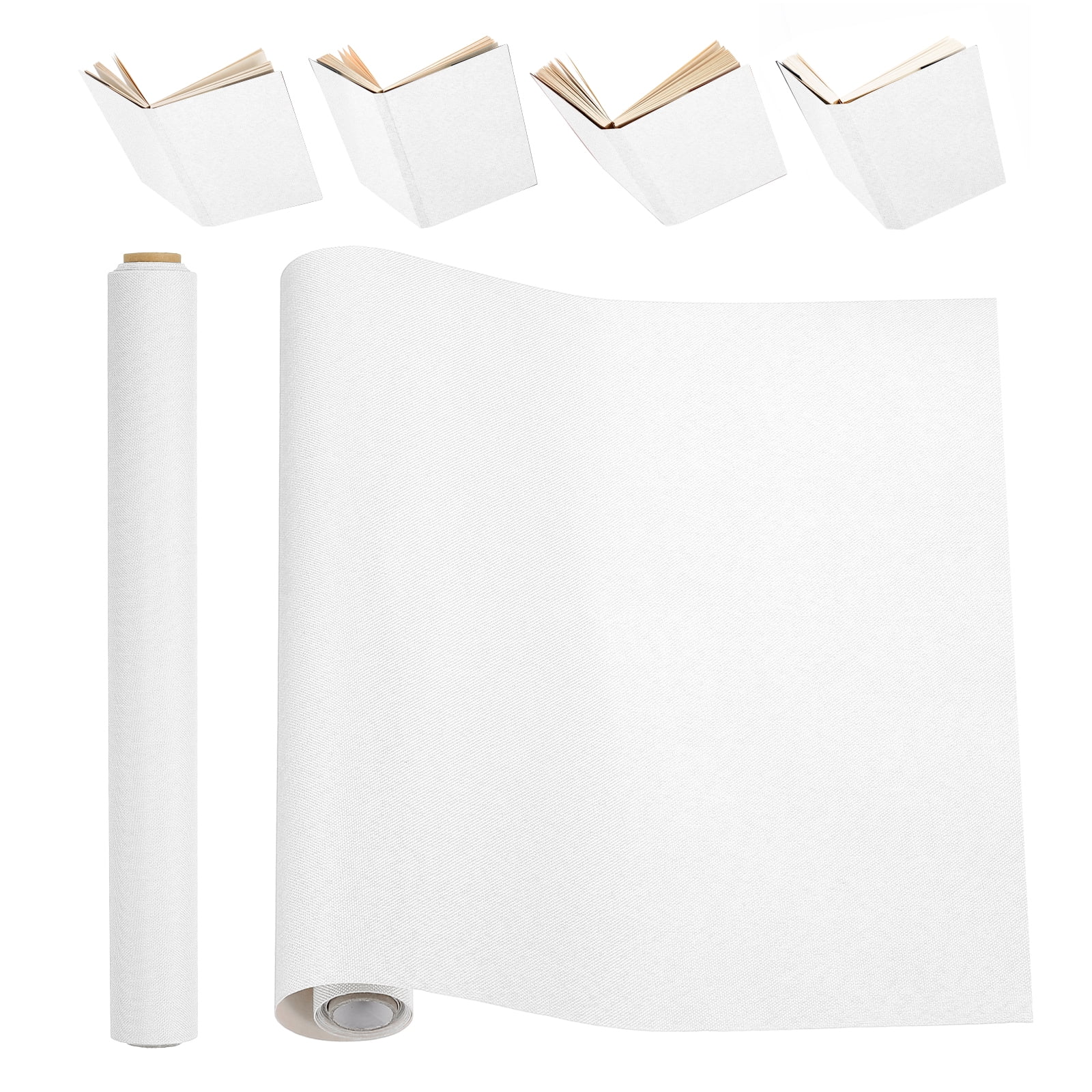 Uxcell Book Binding Cloth, 51 x 11 Inches Book Cloth for Repairing and ...