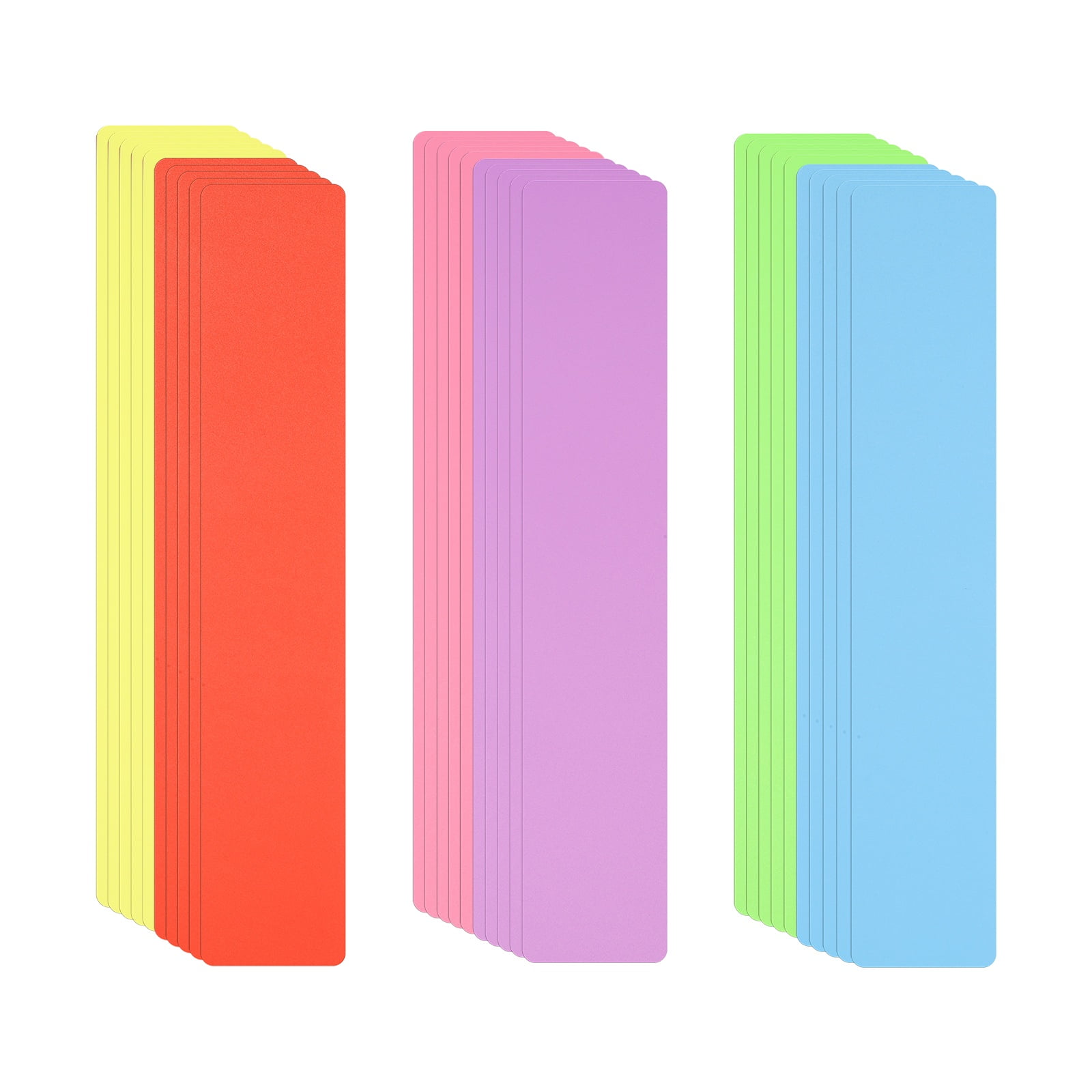 Uxcell Book Dividers with Tab, 11.8x2" Multicolor Plastic Book Binder ...