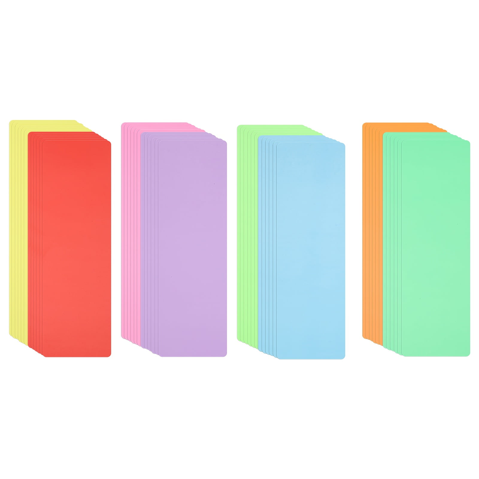 Uxcell Book Dividers with Tab, 11.8x3.9" Multicolor Plastic Book Binder ...
