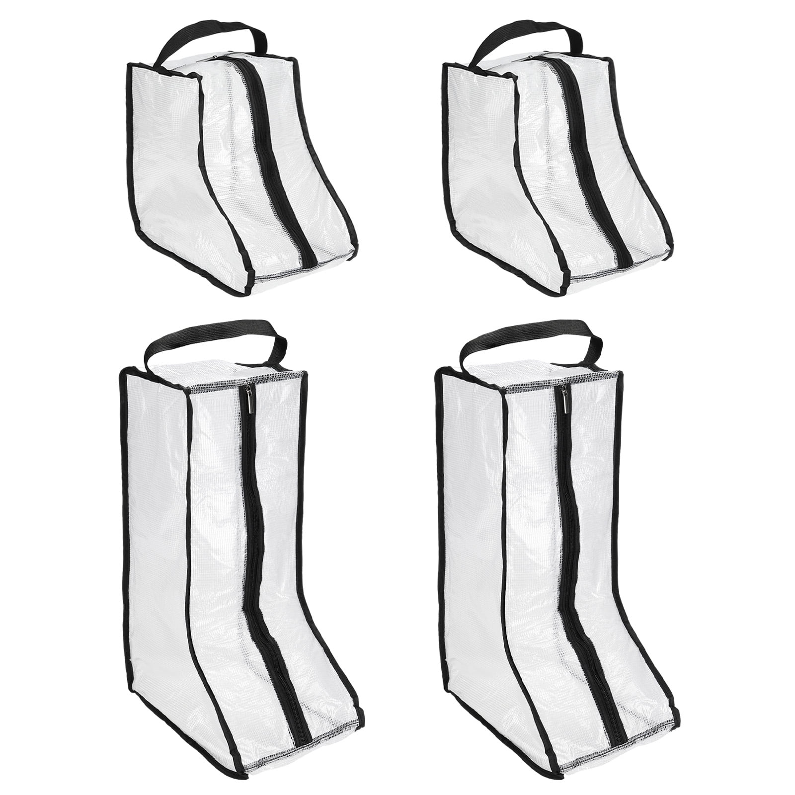Uxcell Boot Storage Bags [4-Pack] - Portable Tall Short Boot Carry Bags ...