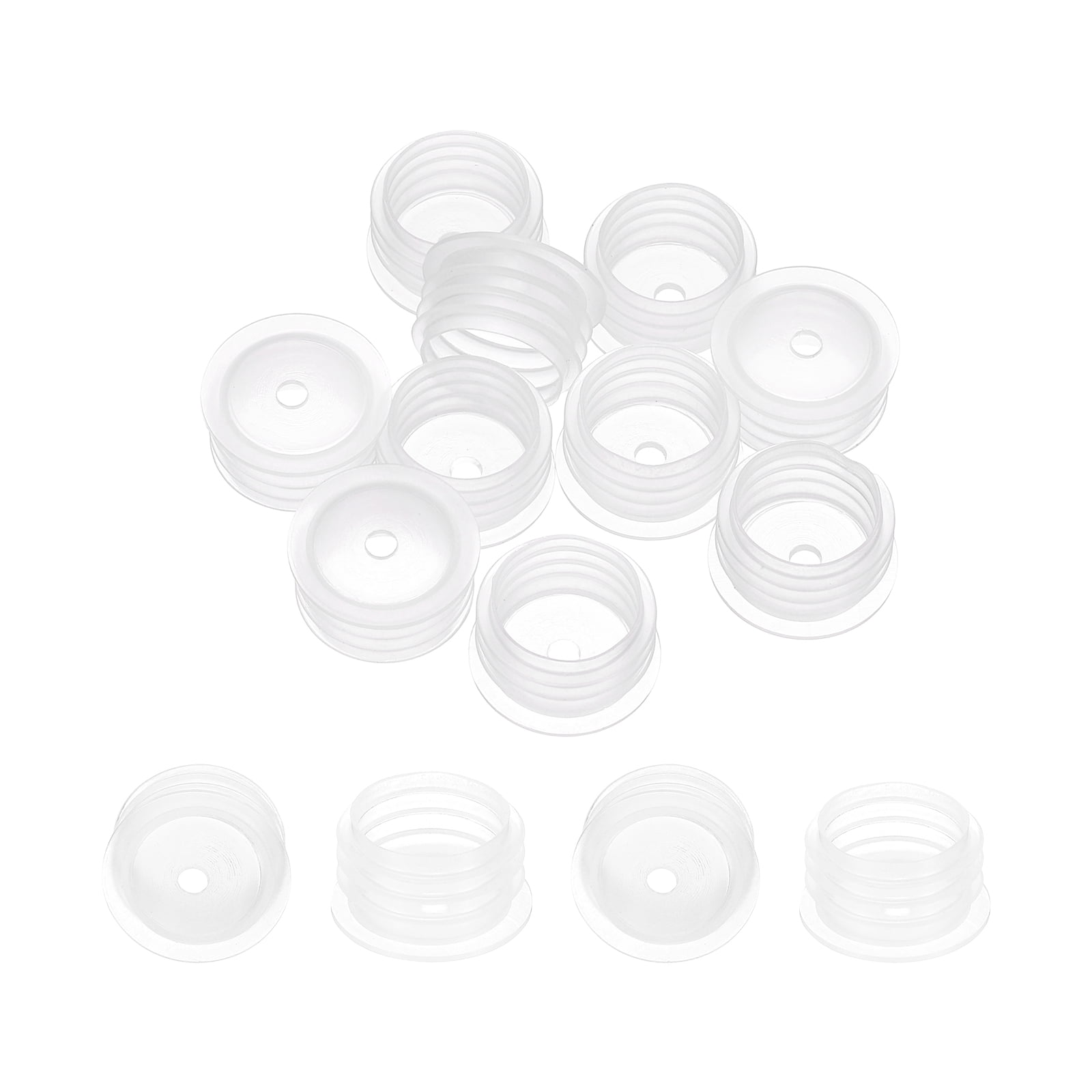 Uxcell Bottle Adapter 0.71", 10 Pcs Press in Bottle Adapter Plugs with ...