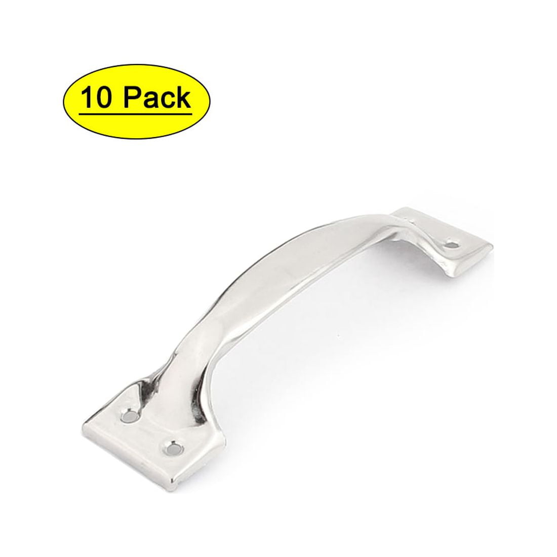 Uxcell Bow Shaped Cabinet Pull Handle- 0.2" Hole Diameter-10 Pack ...