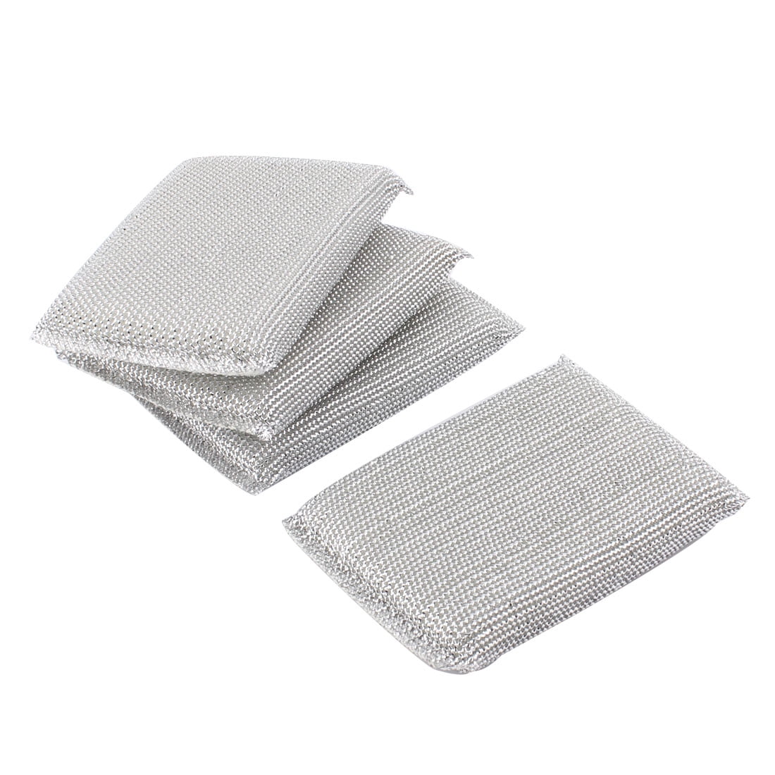 Uxcell Bowl Dish Double Side Metal Wire Scouring Pad Sponge Scrubber ...