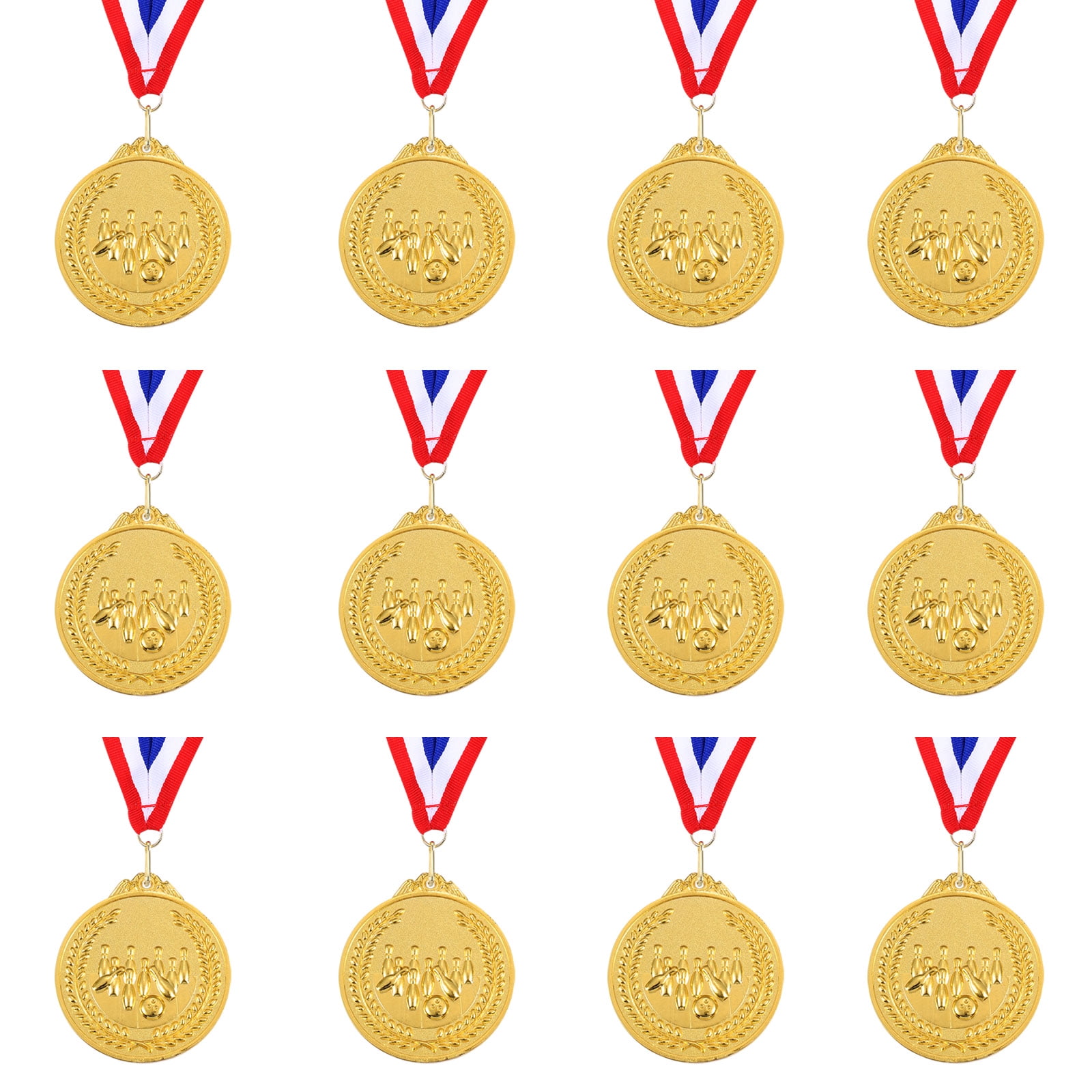 Uxcell Bowling Prize Award Medal Tournament Winner Medallion for ...