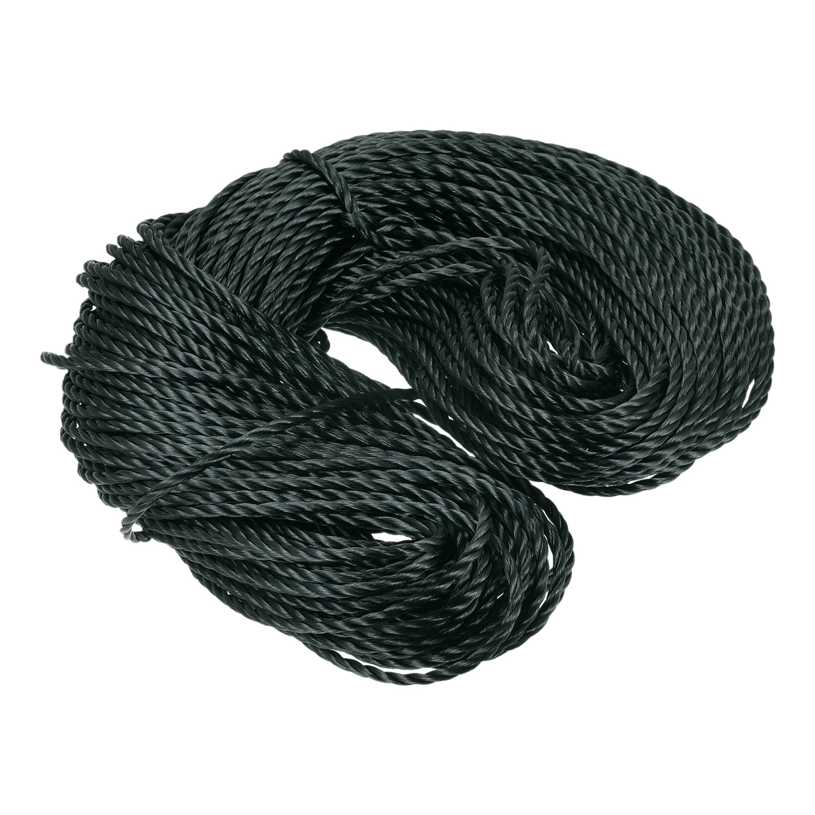 Uxcell Braid Nylon Mason Line Dark Green 50M/164 Feet 4MM Dia for DIY ...