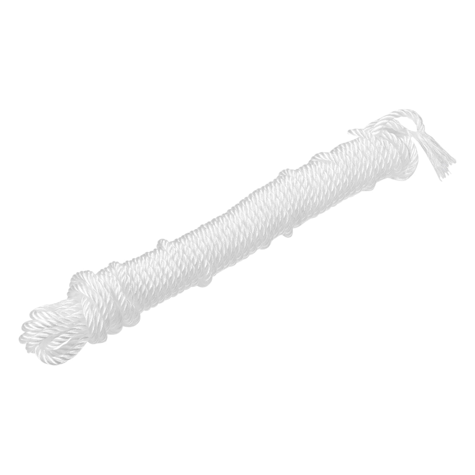 Uxcell Braid Nylon Mason Line White 10M/32.8 Feet 6MM Dia for DIY ...