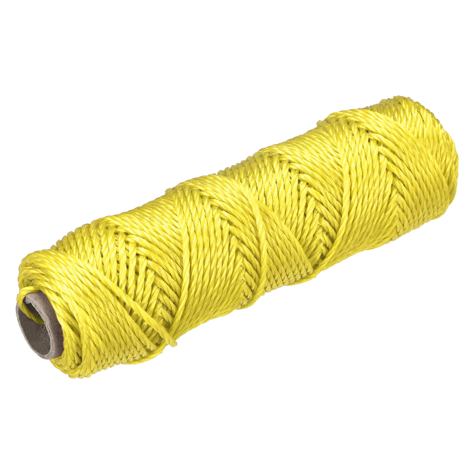 Uxcell Braid Nylon Mason Line Yellow 50M/164 Feet 3MM Dia for DIY ...