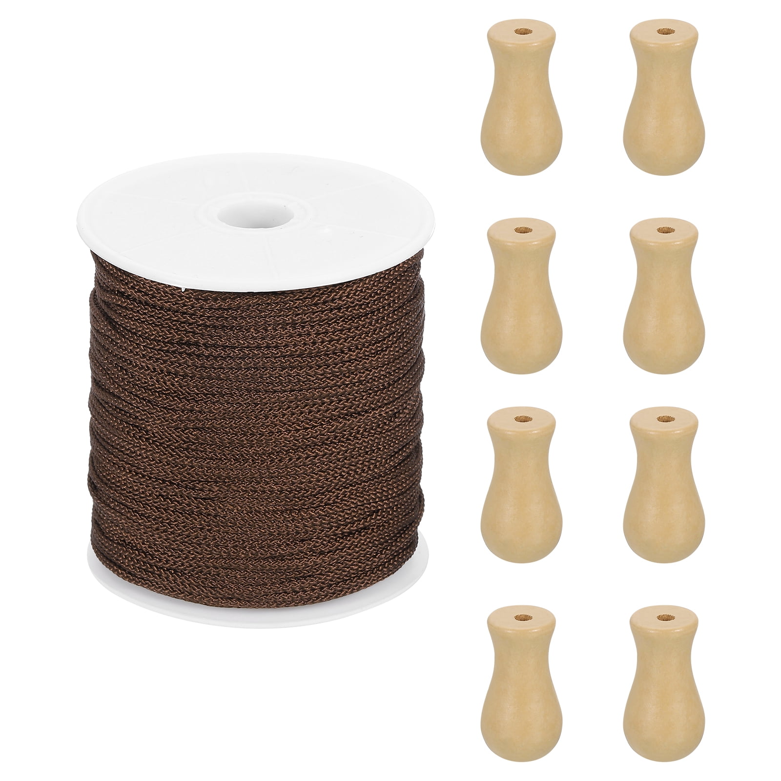 Uxcell Braided Lift Shade Cord, 1.8 mm 110 Yards/Roll Nylon Cord String ...