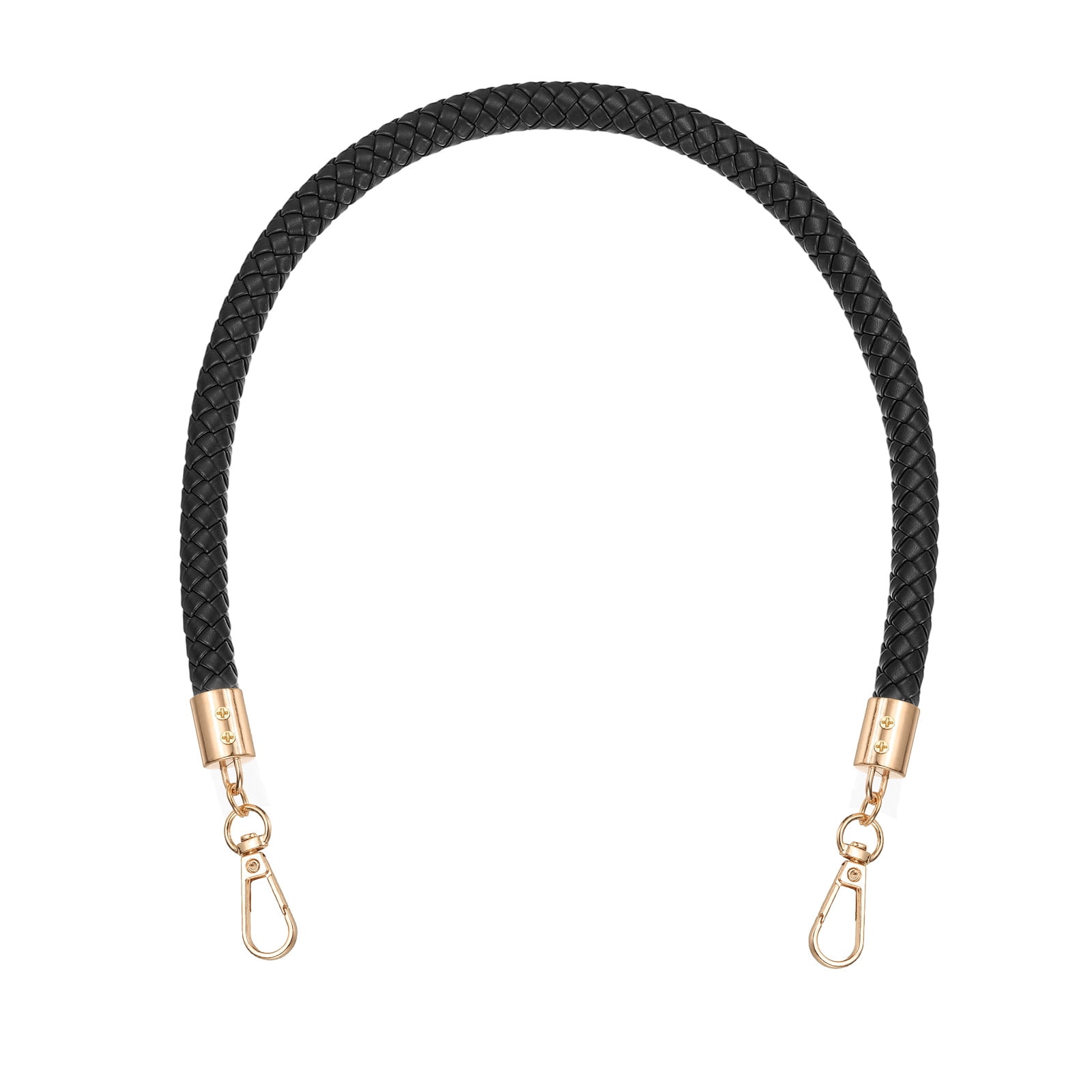 Uxcell Braided Purse Straps 52cm / 20" PU Leather Handles Replacement ...
