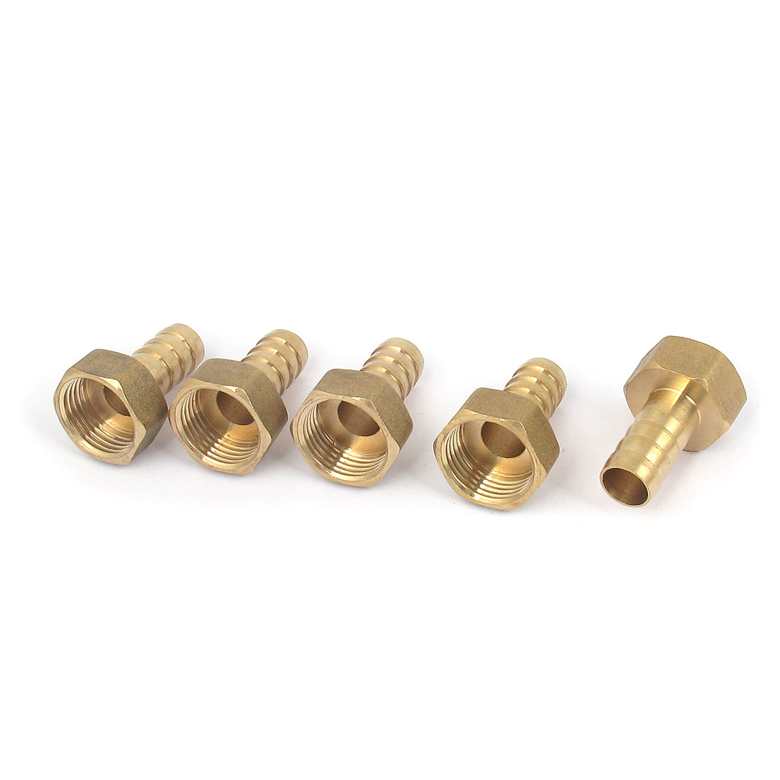 Uxcell Brass 0.47 inch Hose Barb 1/2BSP Female Thread Quick Joint ...