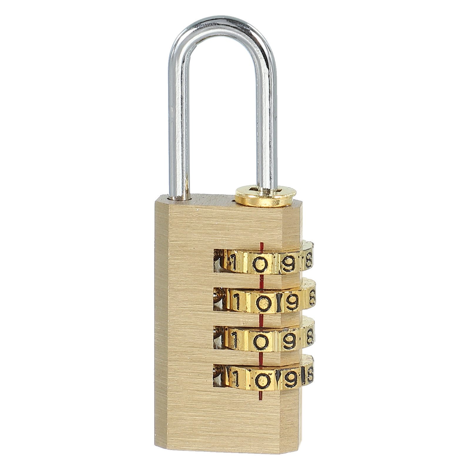 Uxcell Brass Combination Lock Resettable Padlock Security Code Lock for ...