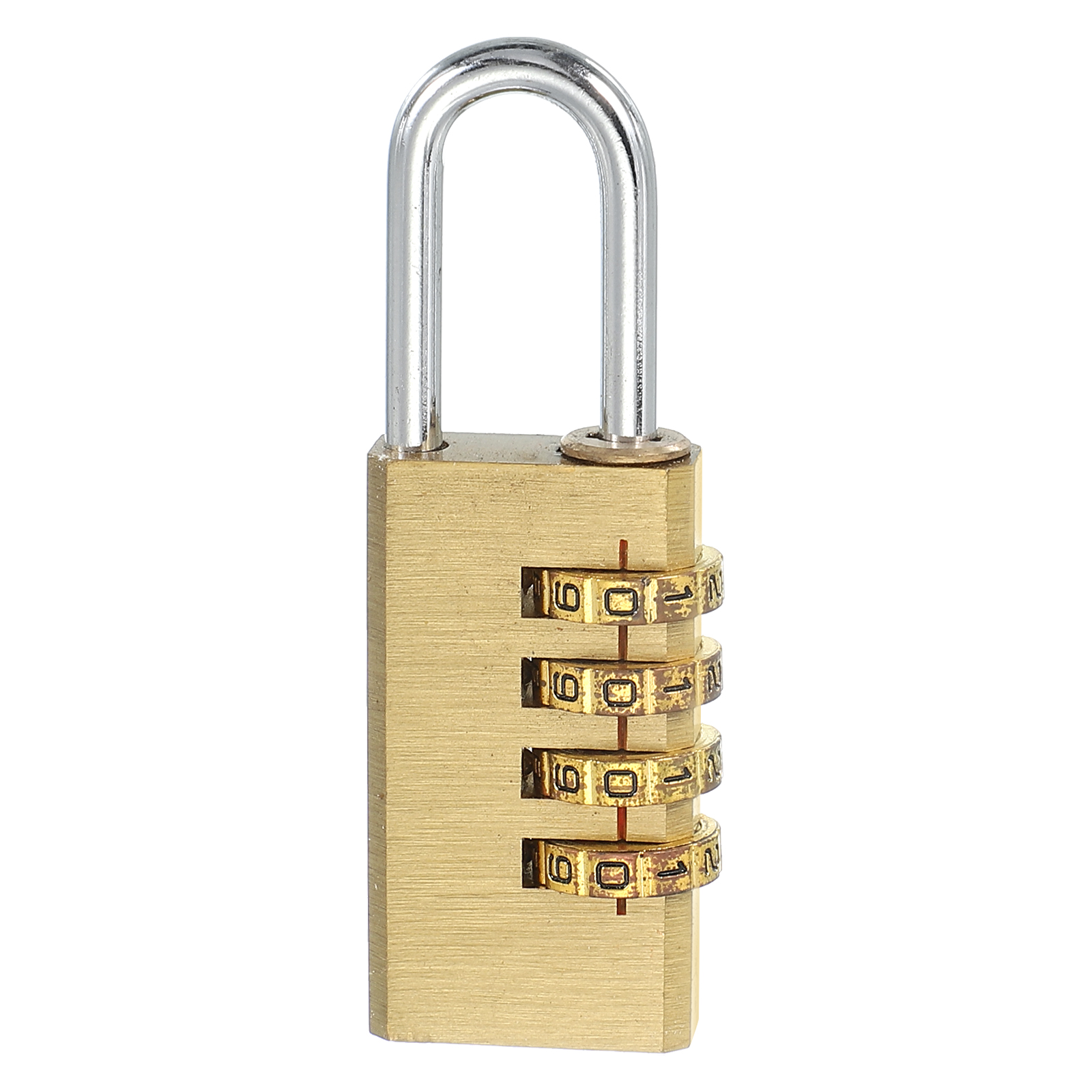 Uxcell Brass Combination Lock Resettable Padlock Security Code Lock for ...