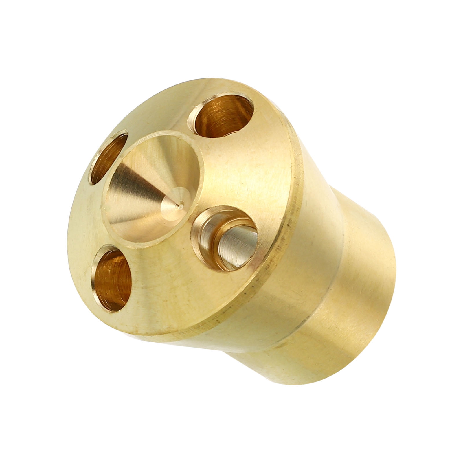 Uxcell Brass Liquid Distributor, 5/8 x 1/4 Inch 4 Hole Copper Joints ...