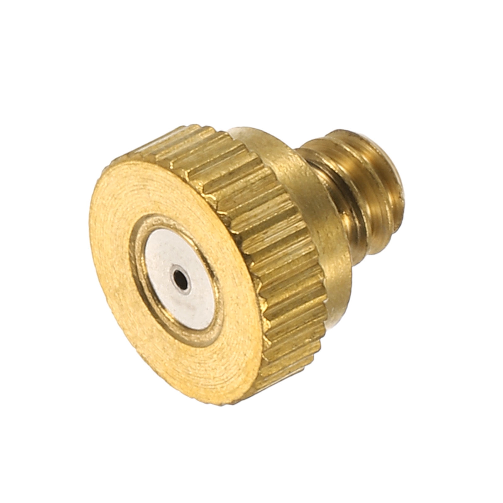 Uxcell Brass Misting Nozzle, 10/24 UNC 0.7mm Orifice Dia Replacement ...