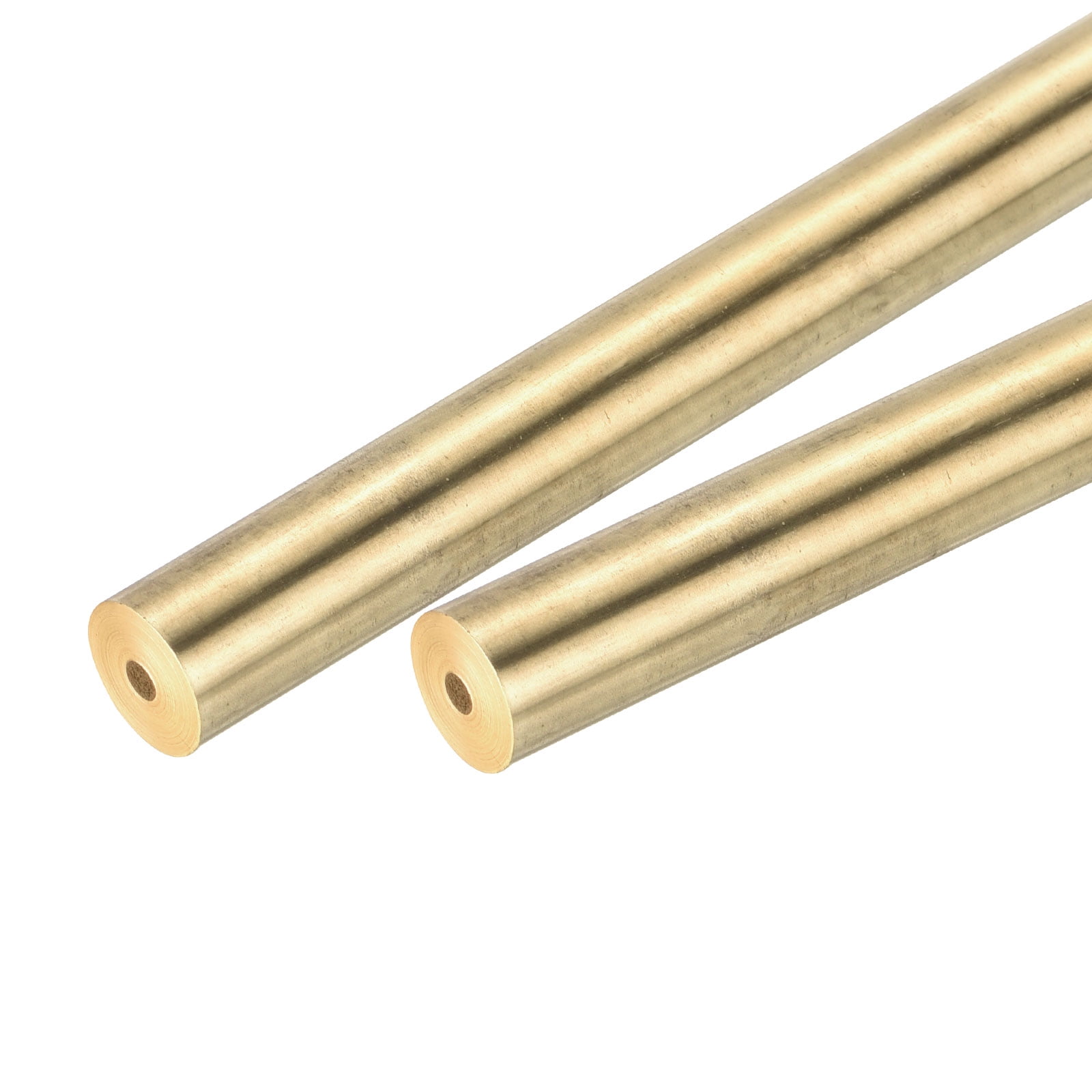 Uxcell Brass Rod,Brass Solid Round Rod 11mm Diameter 305mm Length Lathe ...