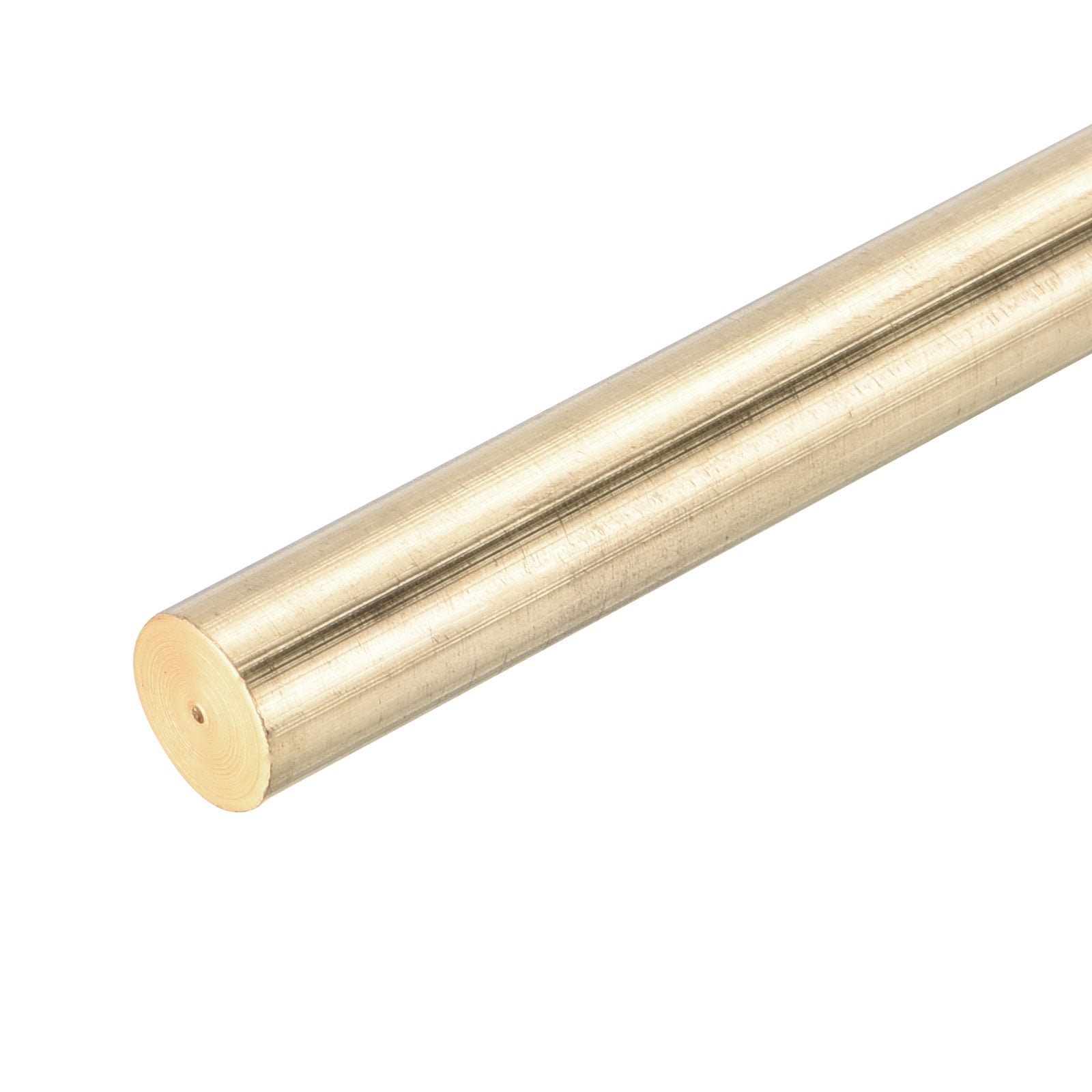 Uxcell Brass Rod,Brass Solid Round Rod 6mm Diameter 355mm Length Lathe ...