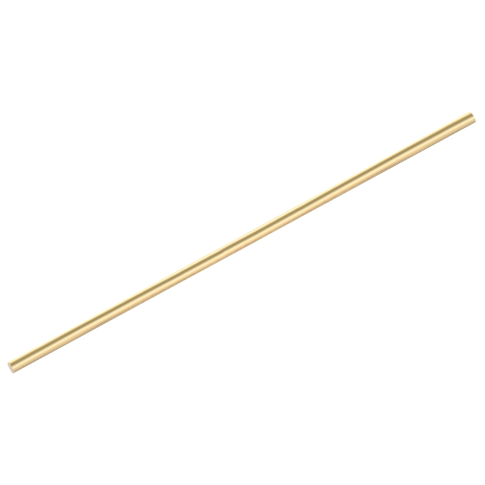 Uxcell Brass Rods Brass Solid Round Rods for Handle Pin DIY Craft ...