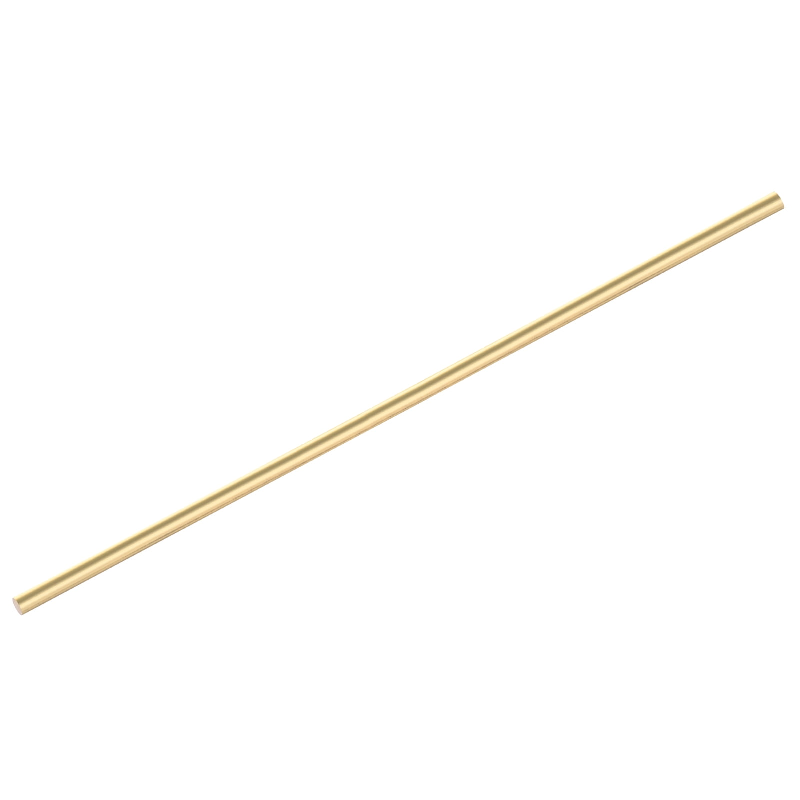 Uxcell Brass Rods 1/5" x 14" Brass Solid Round Rod for Handle Pin DIY ...
