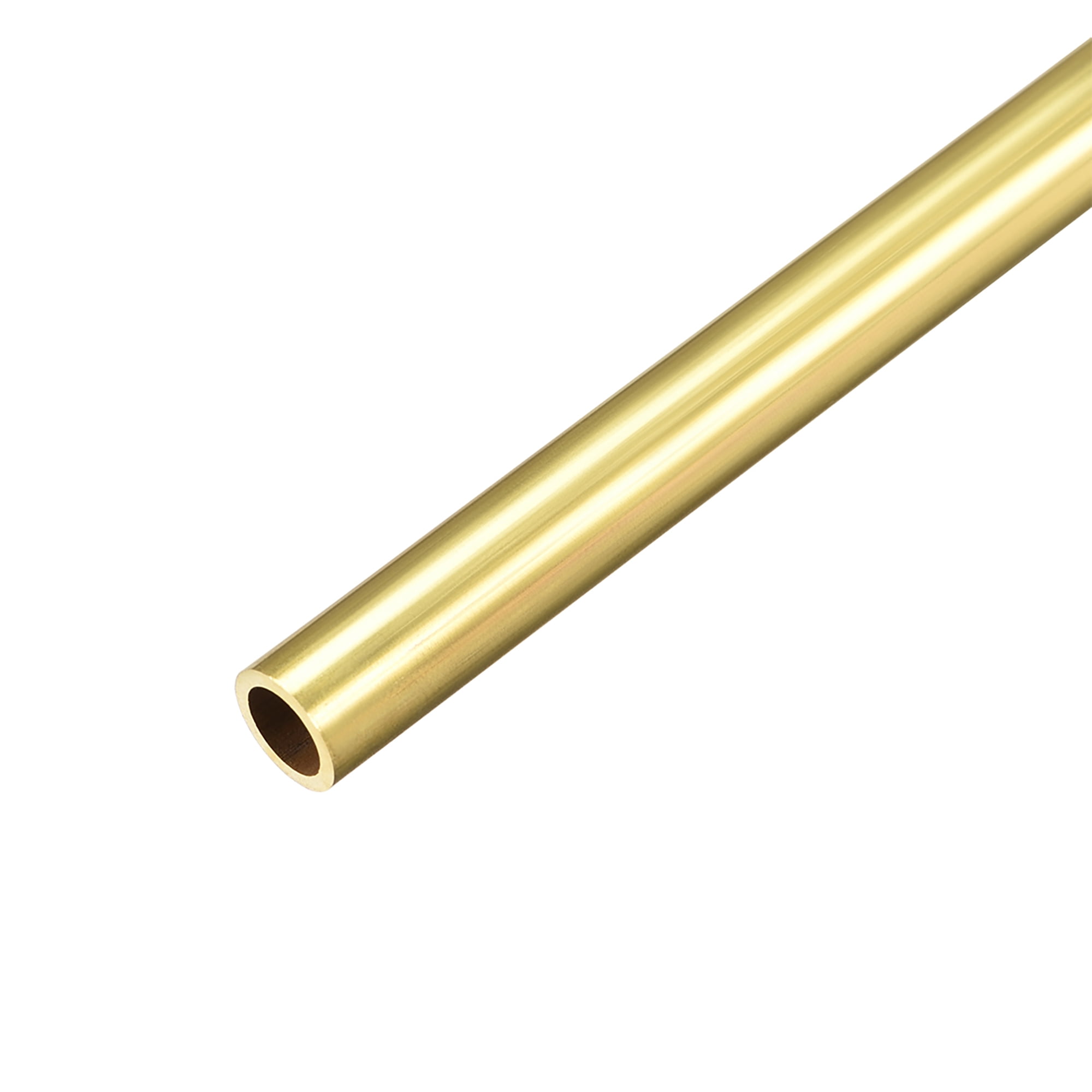 Uxcell Brass Round Tube, Seamless Pipe Tubing 7mm x 1mm - Walmart.com