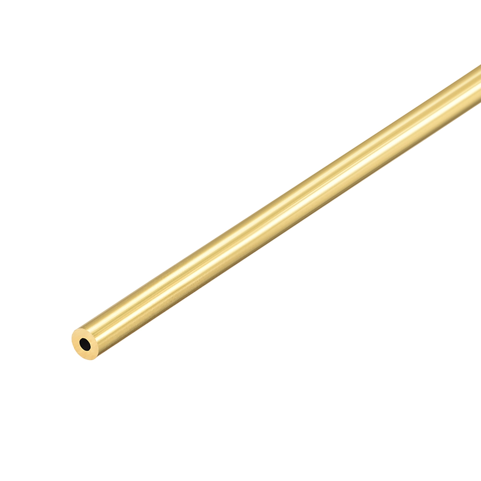 Uxcell Brass Round Tube, Seamless Pipes Tubing 5mm x 1.5mm - Walmart.com