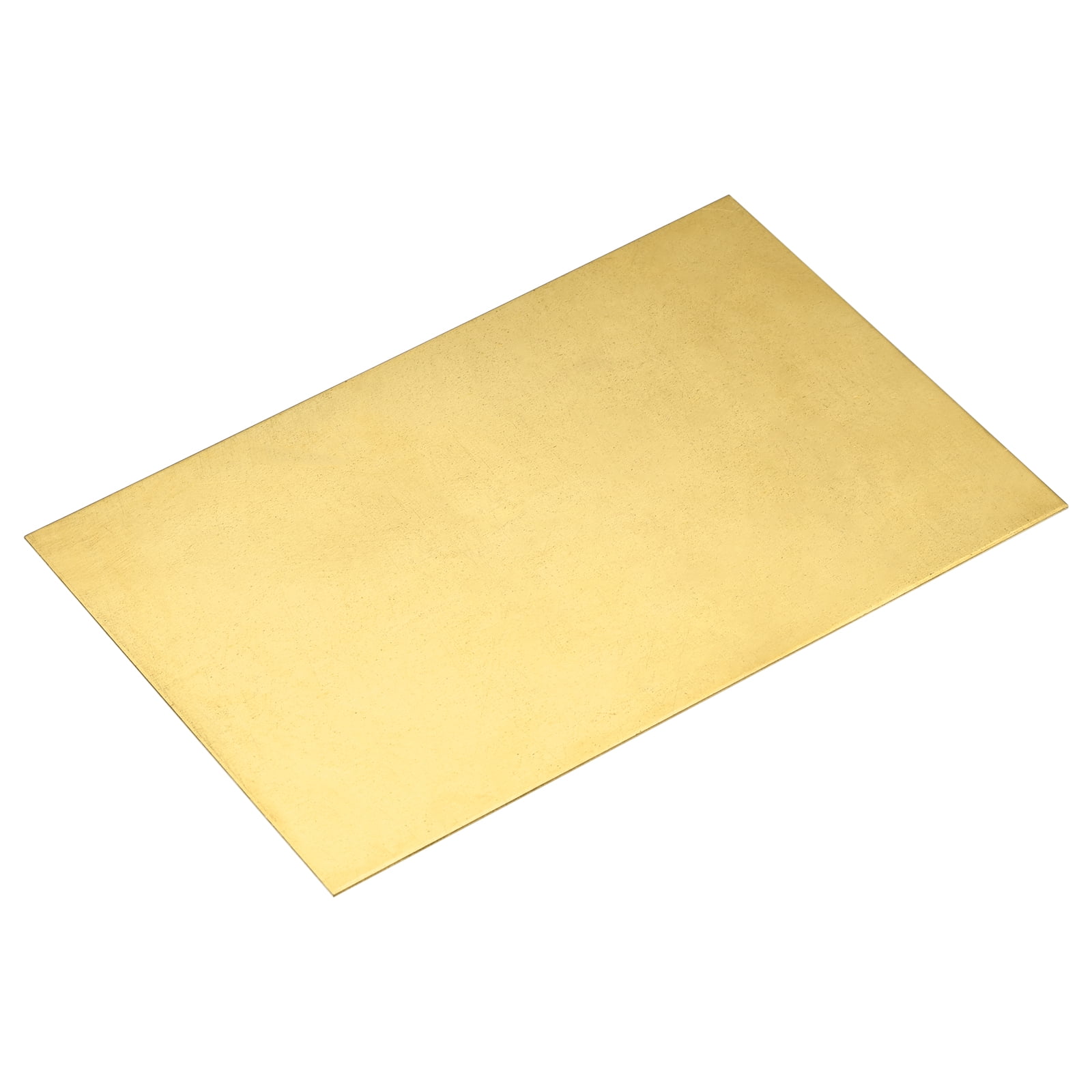 Uxcell Brass Sheet, 1 x Metal Sheets Plates 12" Length x 8" Width x 0. ...