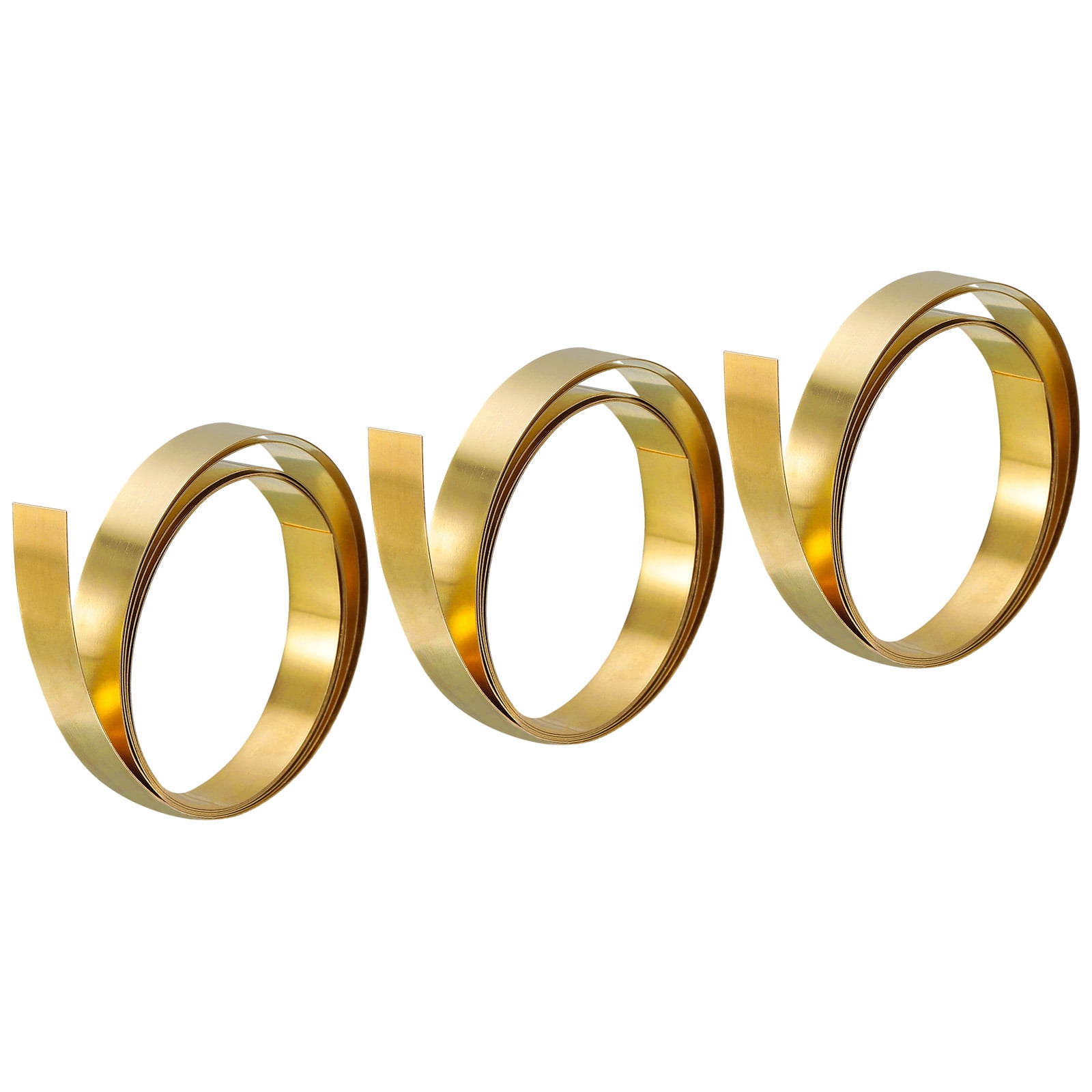 Uxcell Brass Sheet Roll, 0.3x10x1000mm Brass Foil Roll Brass Strip ...