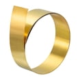 Uxcell Brass Sheet Roll, 0.3x20x1000mm Brass Foil Roll Brass Strip Gold ...