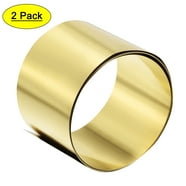 Uxcell Brass Sheet Roll, 0.3x20x1000mm Brass Foil Roll Brass Strip Gold ...