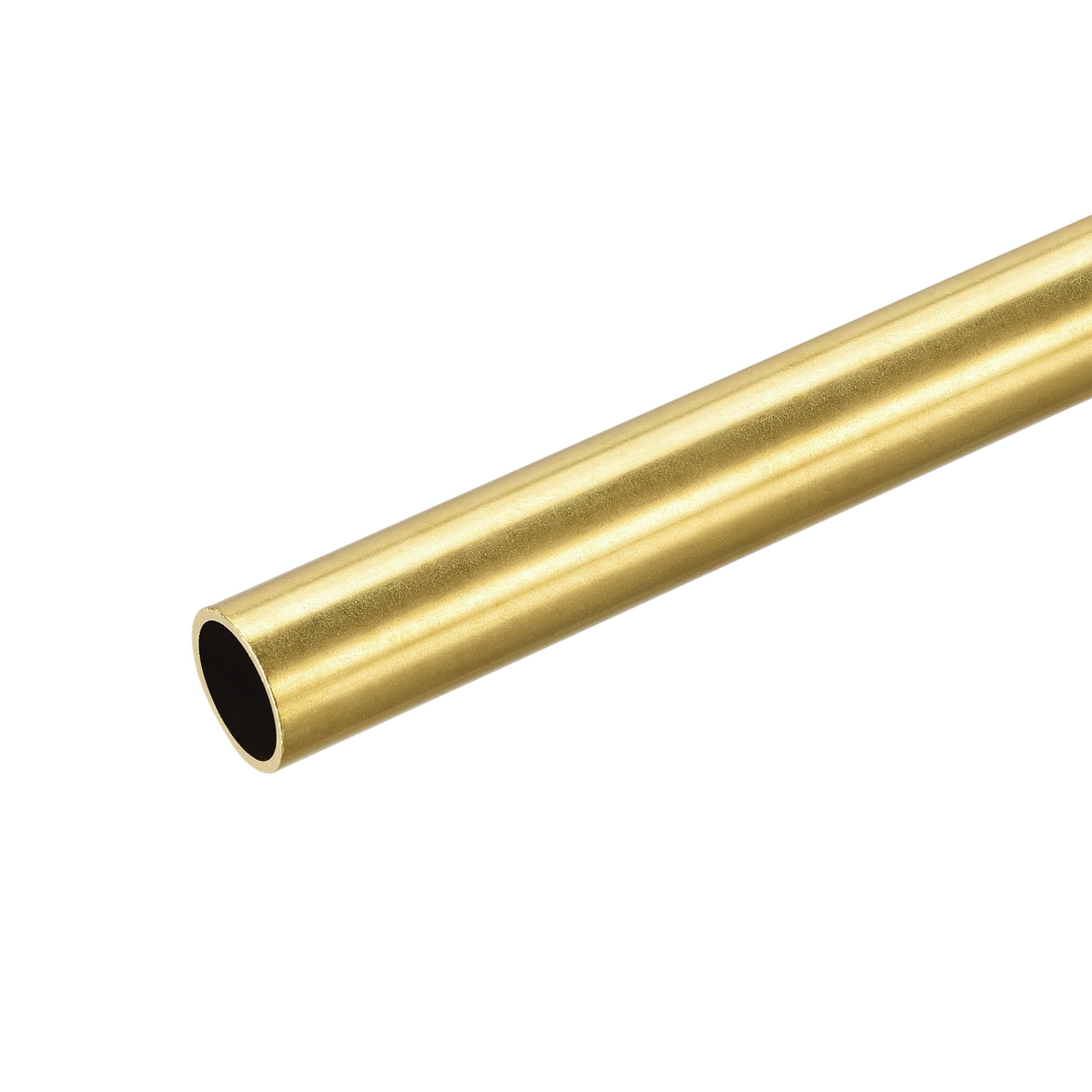 Uxcell Brass Tubing Seamless Straight Pipe Tube 14mm x 1mm x 200mm ...
