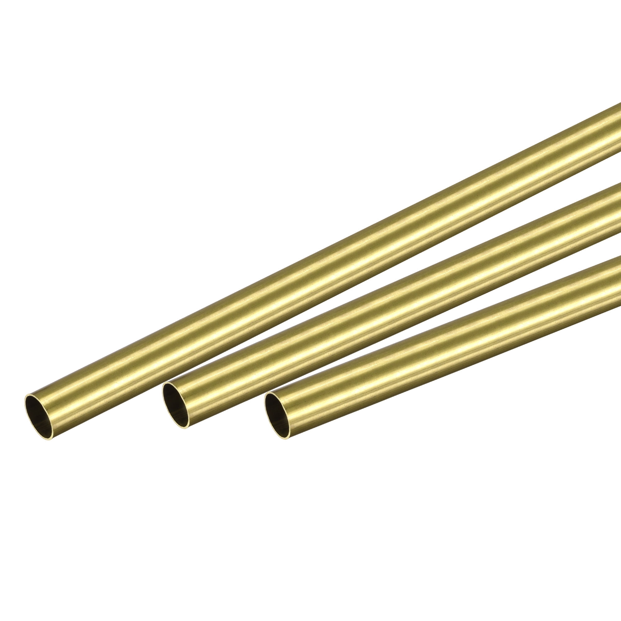Uxcell Brass Tubing Seamless Straight Pipe Tubes 6mm x 0.25mm x 300mm ...