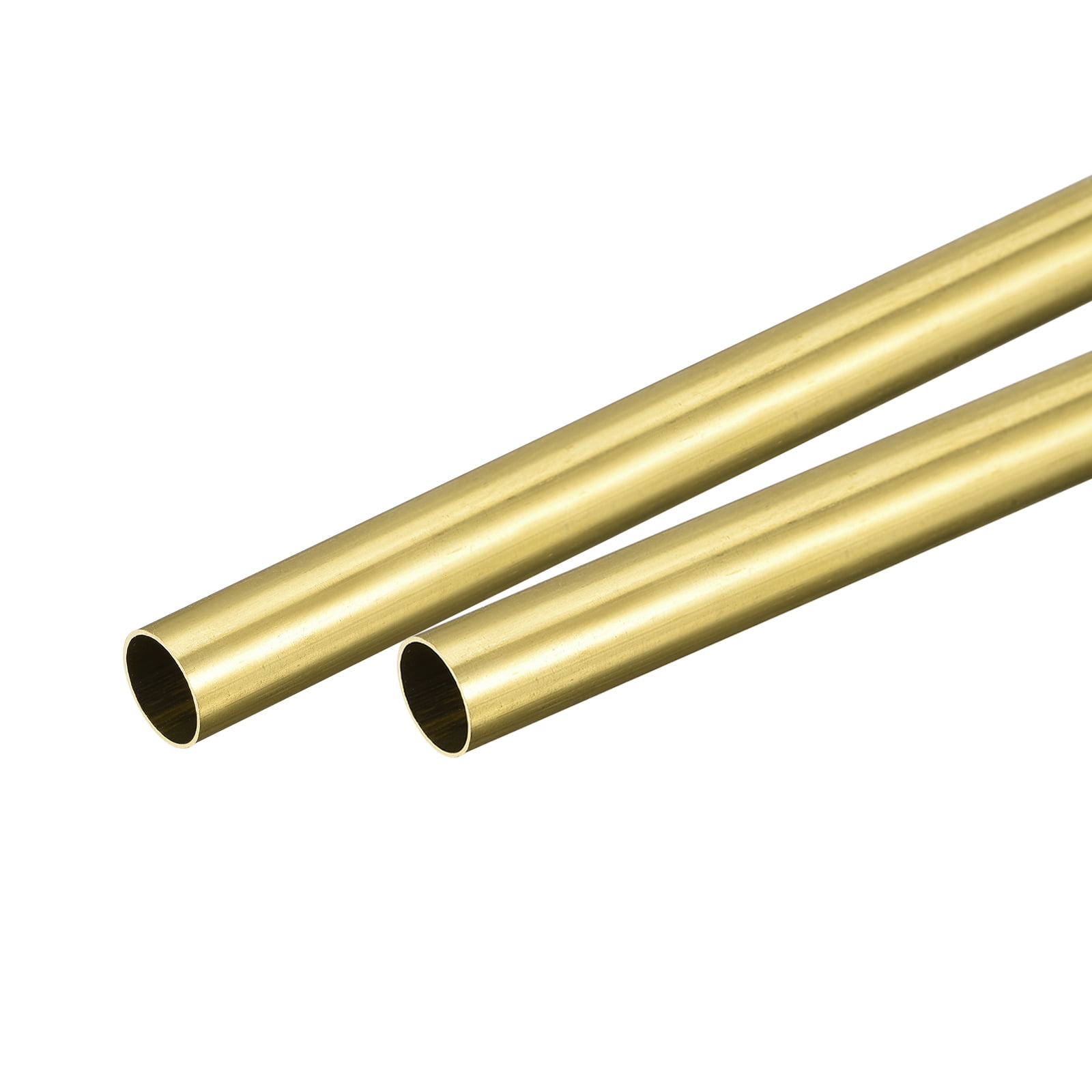 Uxcell Brass Tubing Seamless Straight Pipes Tube 9mm x 0.3mm x 300mm ...