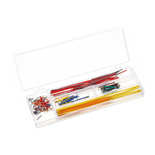 Uxcell Breadboard Jumper Wire Kit 140 Pack PCB Cable Bread Board ...