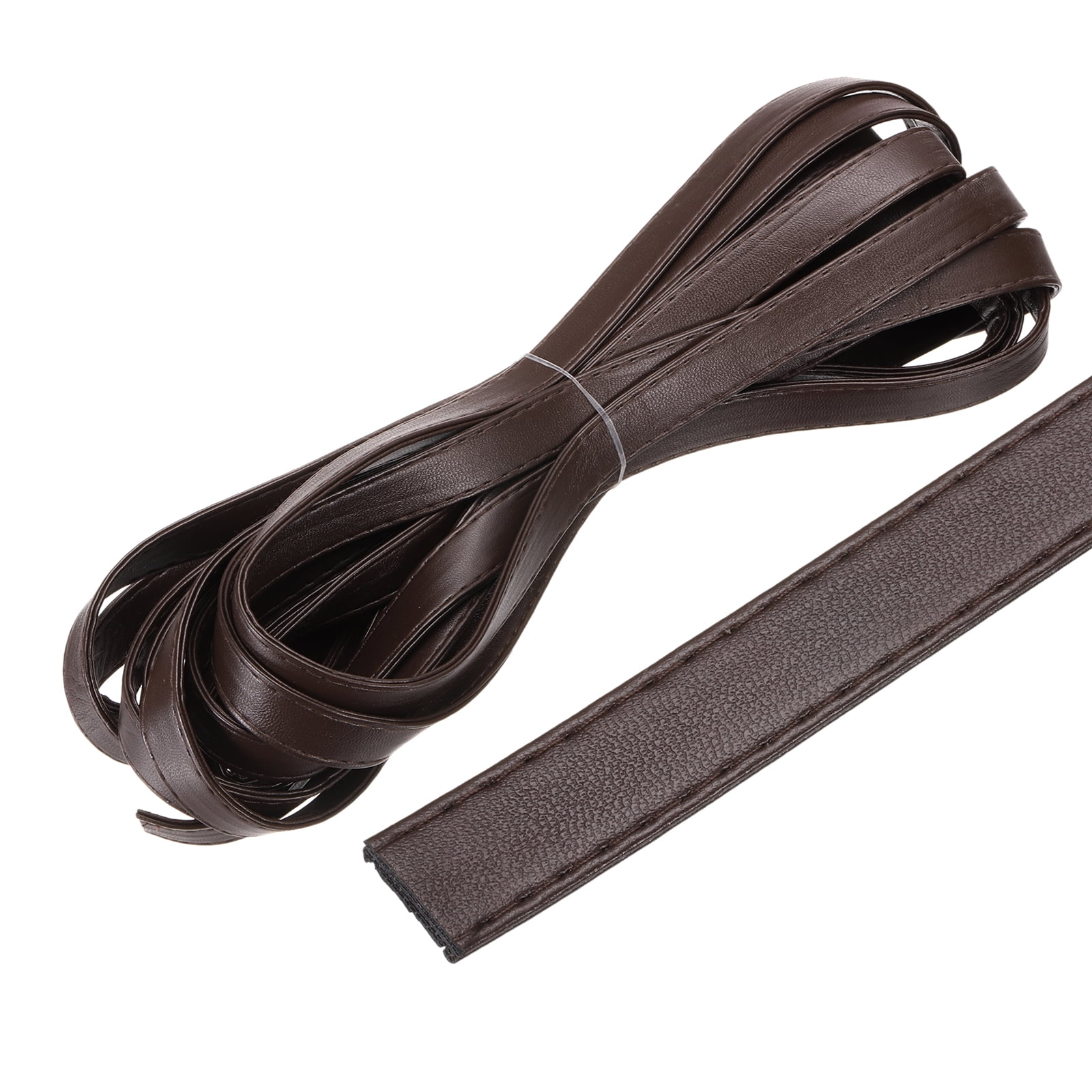 Uxcell Brown Leather Strap Leather Strip Shoulder Bag Leather String ...