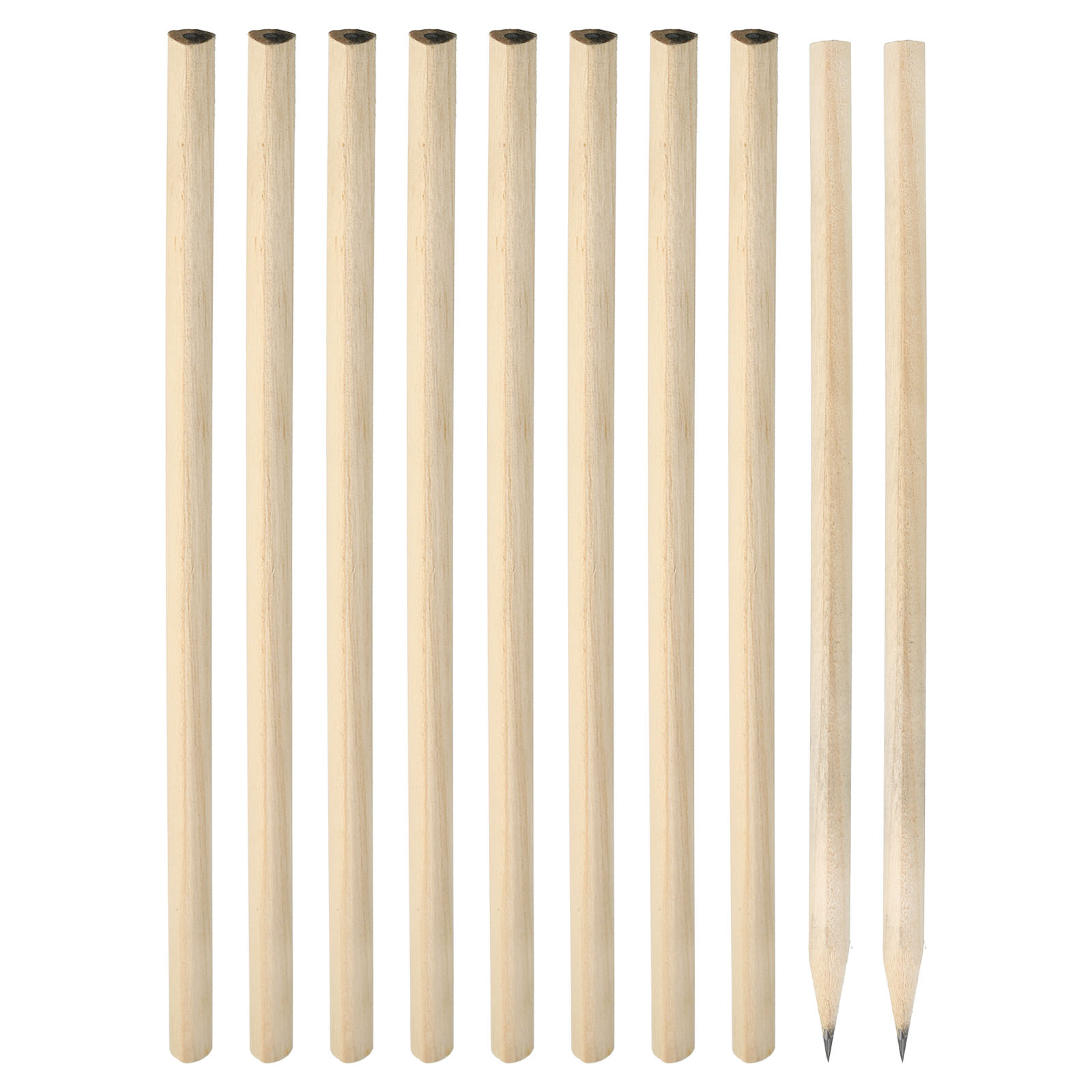Uxcell Brown Triangle Pencils, 50 Pack HB Graphite Pencils Wood Pencils ...